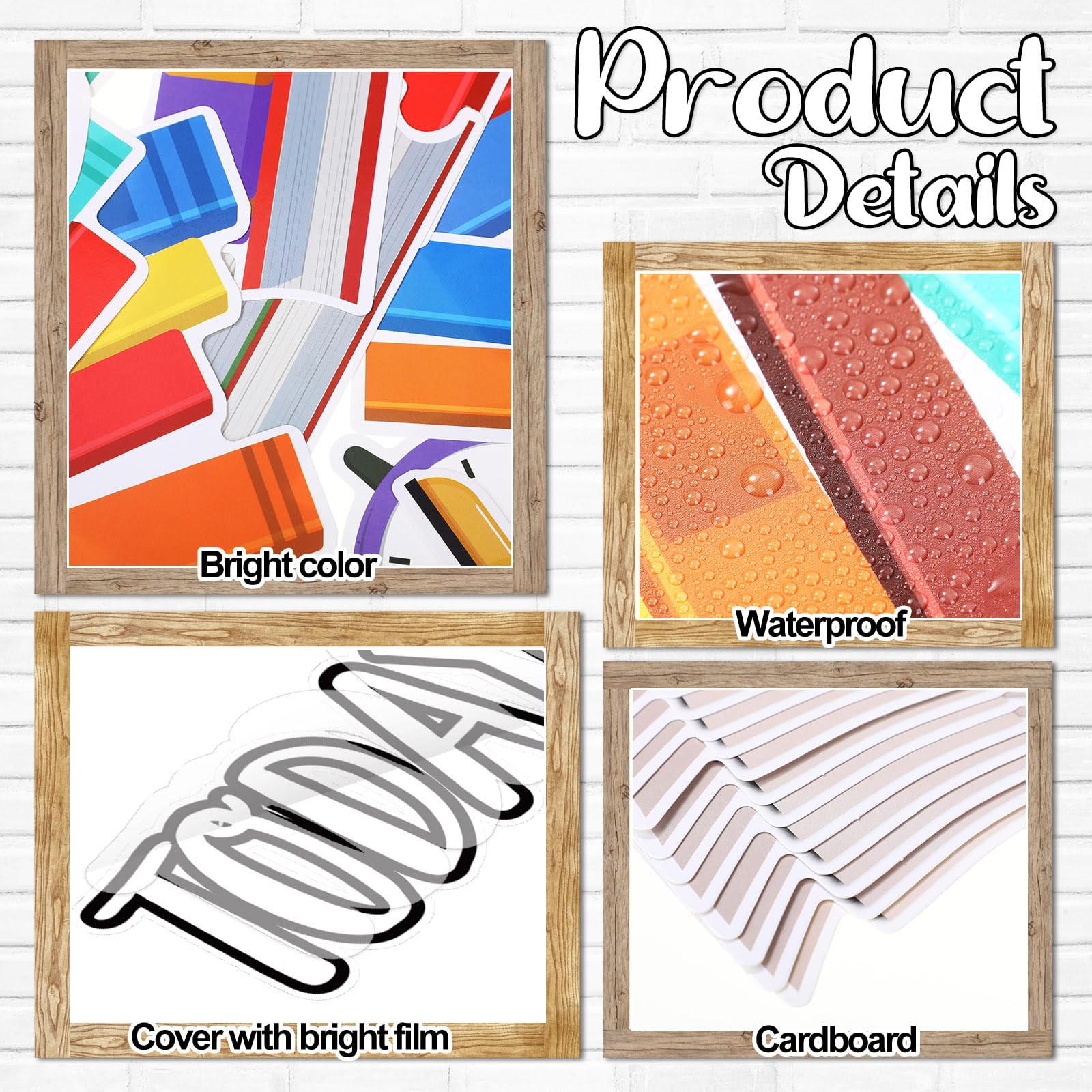 Snapklik.com : Bookshelf Bulletin Board Set Today A Reader Tomorrow A ...