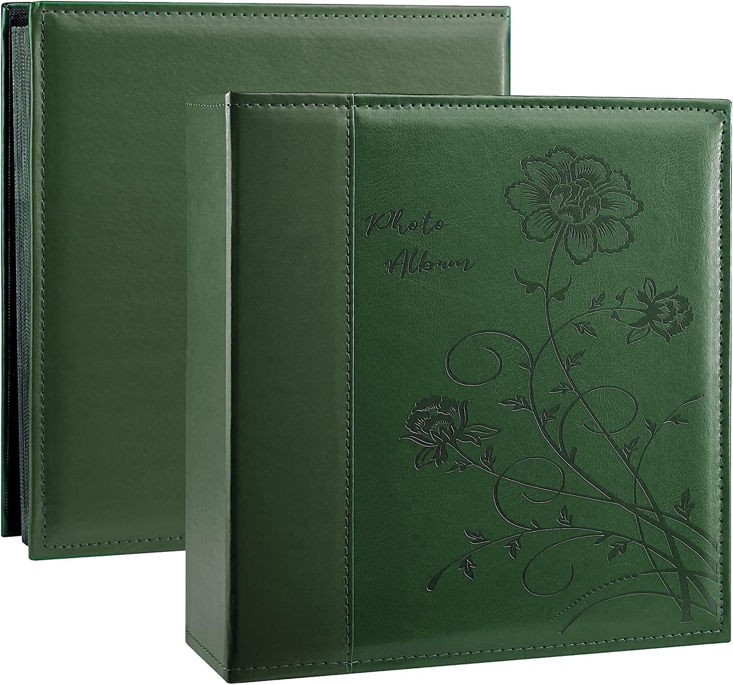 Amazon.com: Kleer-vu Photo Album Suedeleather Collection, Holds 500 4x6 ...
