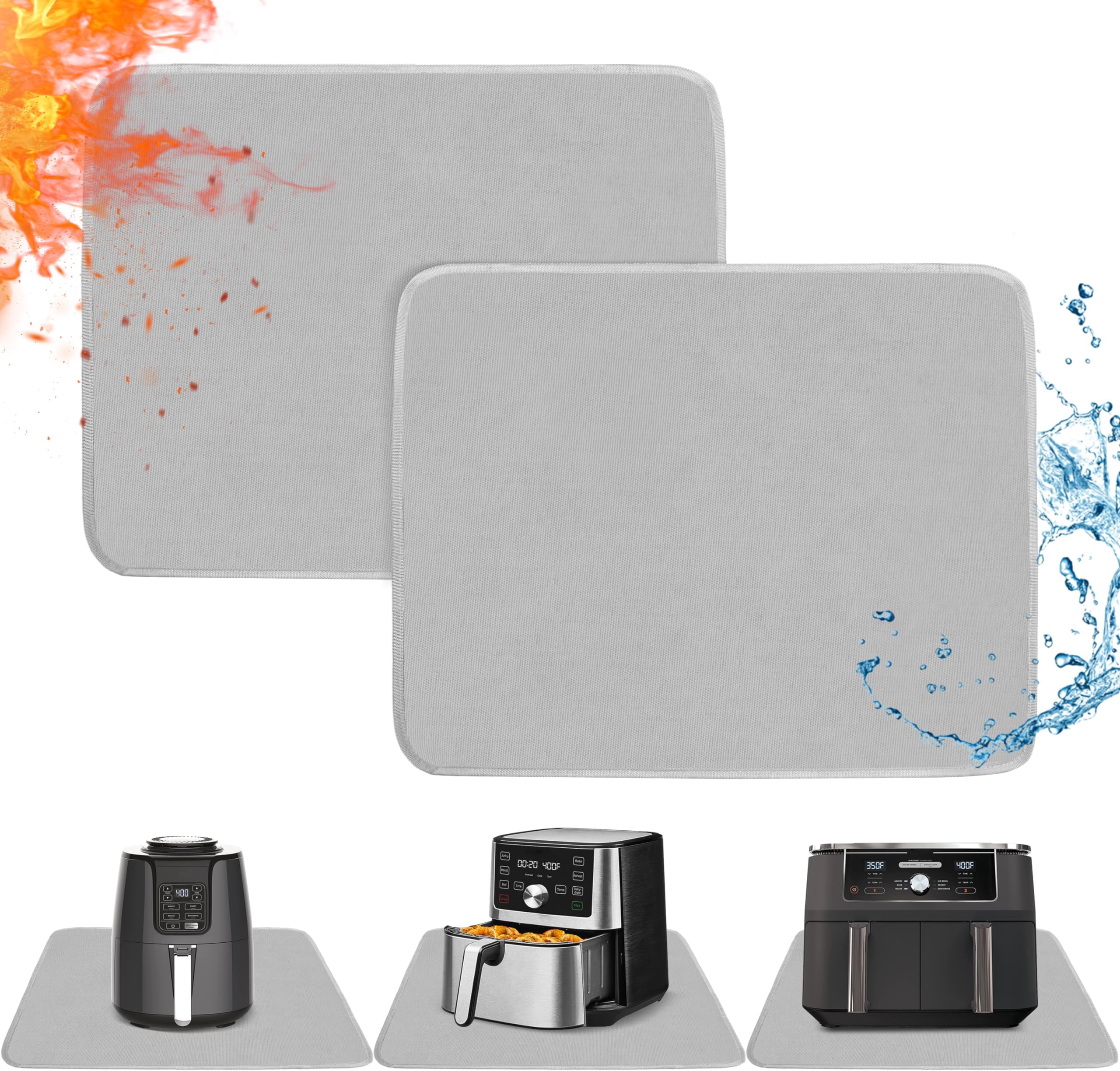 Amazon.com: Amerbro Heat Resistant Mats for Countertop - Fireproof ...