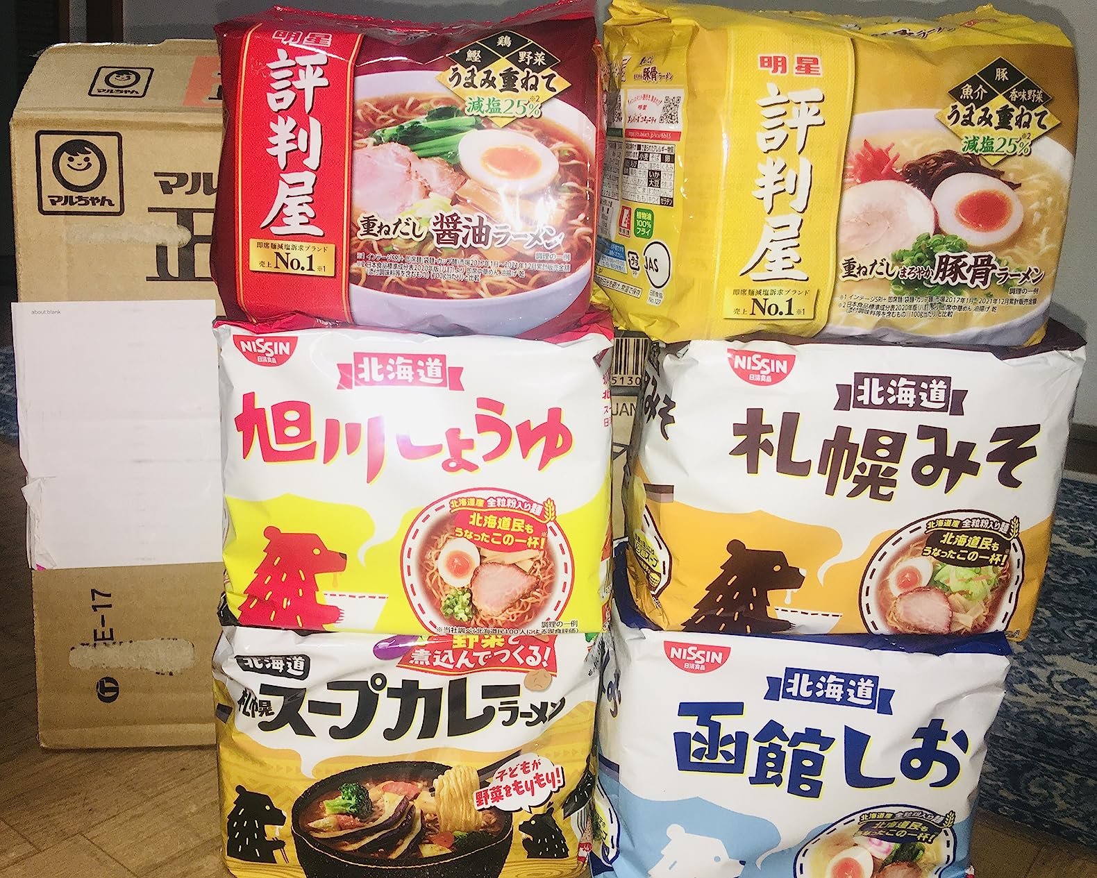 Amazon.co.jp: Pack of 30 Assorted Bag Ramen 6 Types : Food, Beverages ...