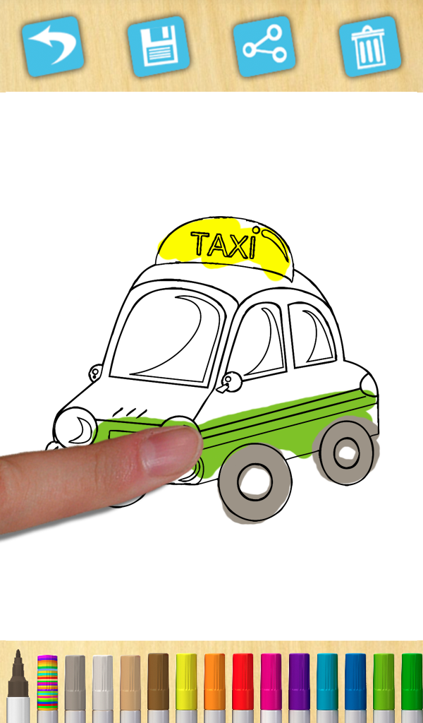 Magic paint cars - App on Amazon Appstore