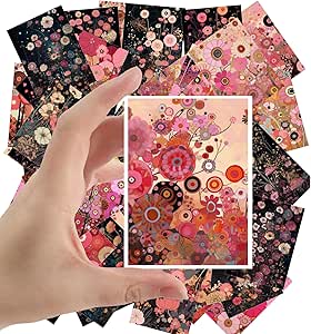 Amazon.com: Large Stickers Pack 24 pcs ~ Botanical Fantasia: Whimsical ...