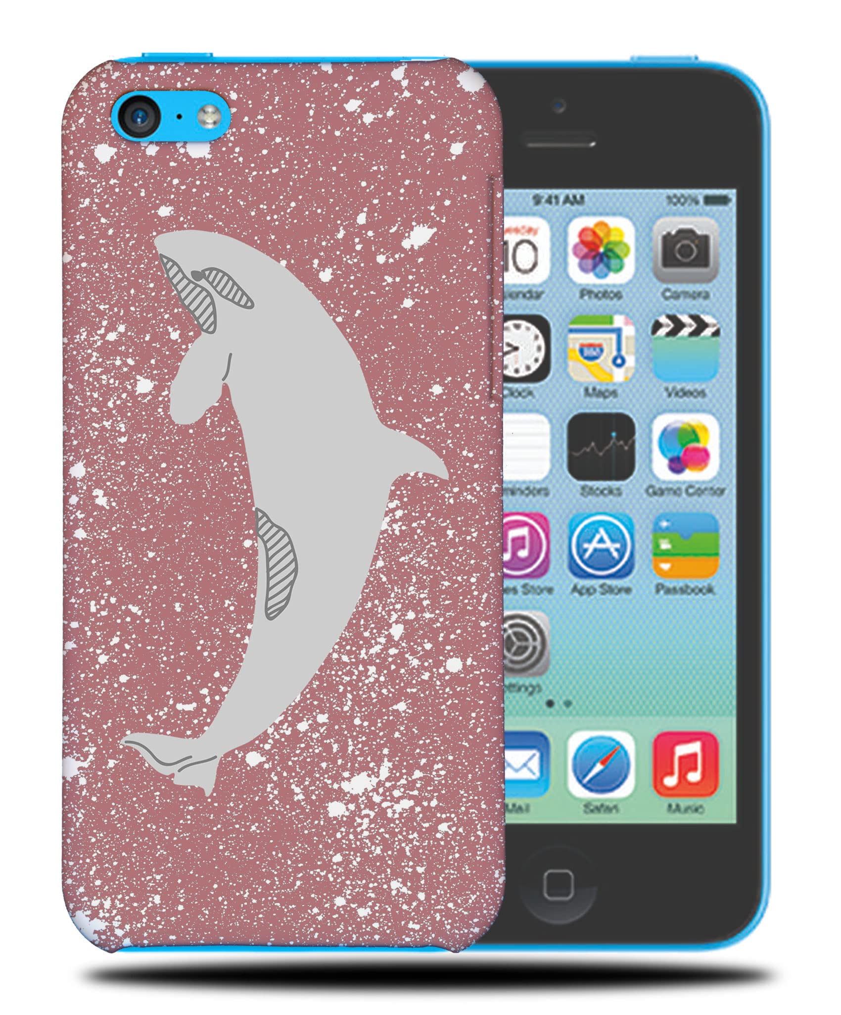 Whale Iphone 5c Silicon Cases