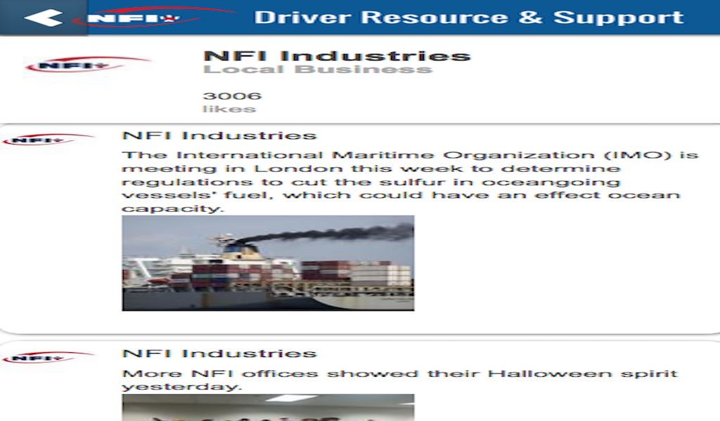 NFI Driver Resource - App on Amazon Appstore