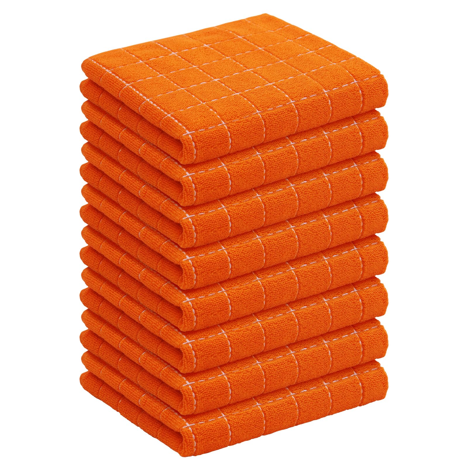 Snapklik.com : Homaxy 100% Cotton Terry Kitchen Towels