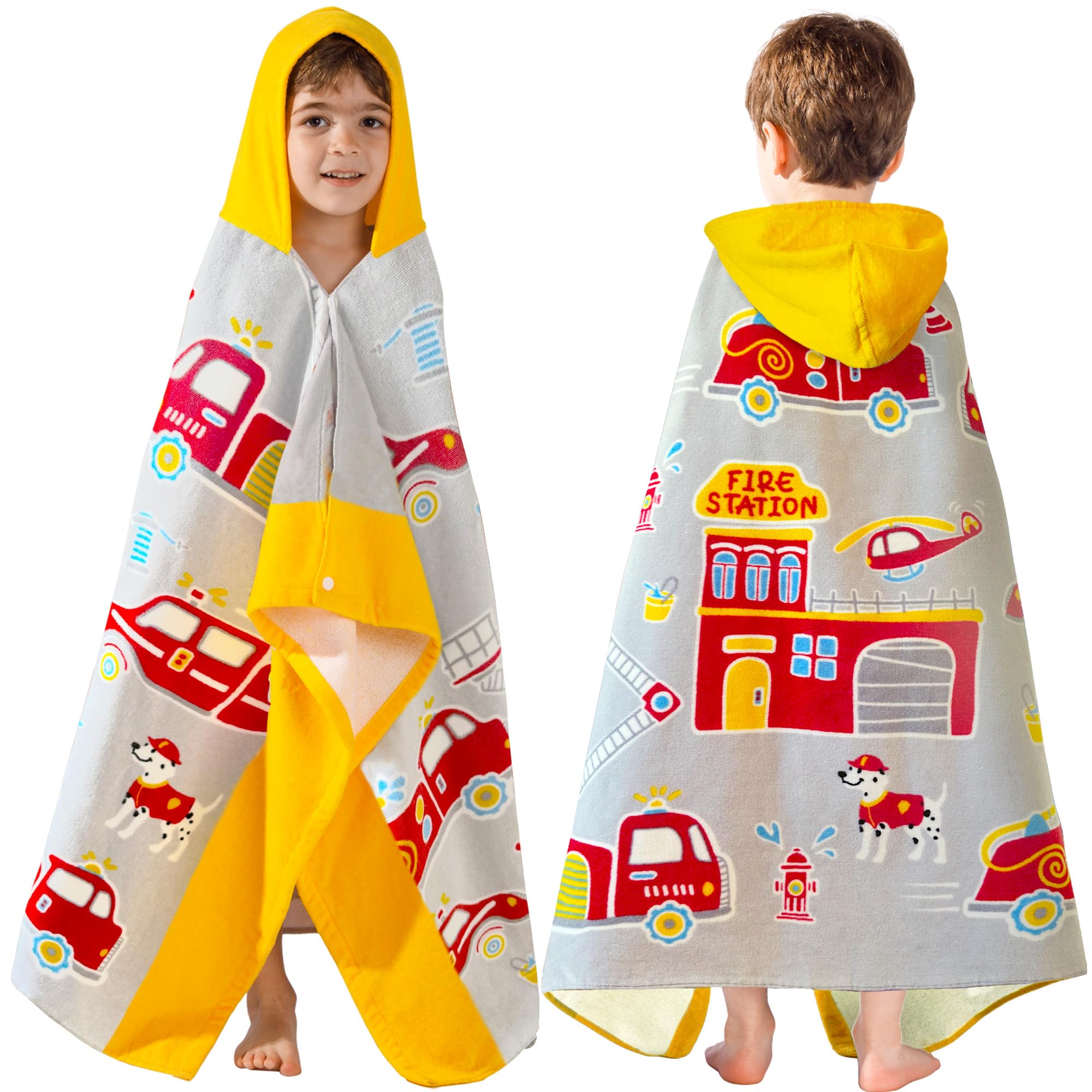 Amazon.com: VOOVA & MOVAS Kids Bath Towels for Boys, Ages 3-10, 30''X50 ...