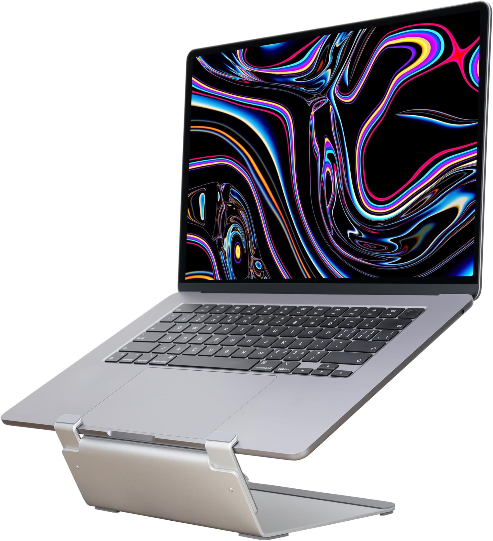 Amazon.com: Psitek Ergonomic Laptop Stand – 3mm 6061 Aluminum, Raise ...
