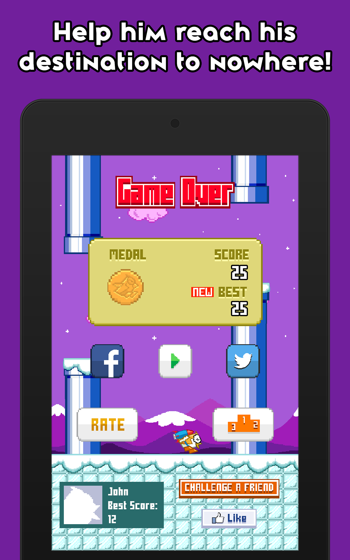 Pecky Flight: A Flappy Penguin Arcade Dream - App on the Amazon Appstore