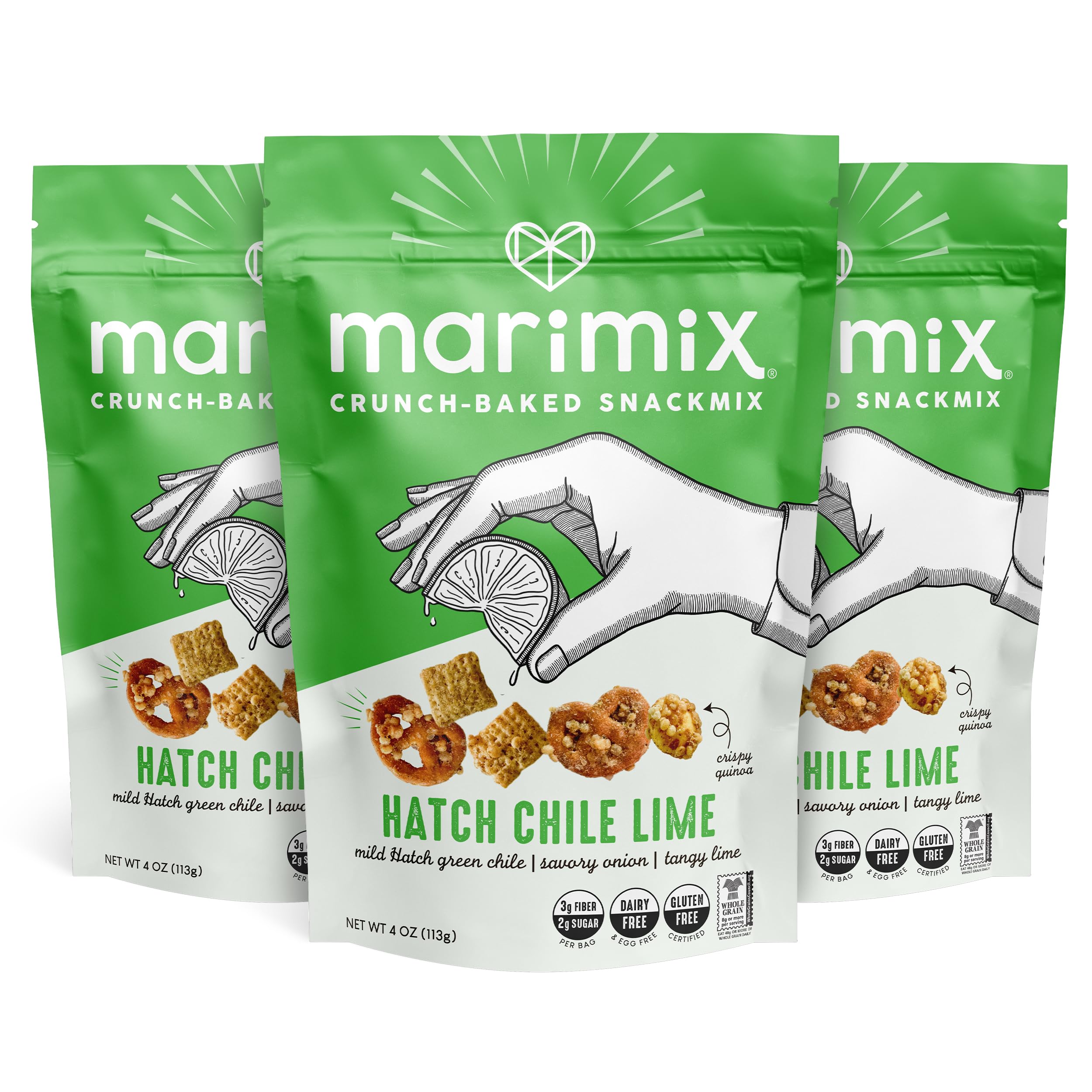 Amazon.com: Marimix Snack Mix | Hatch Chili Lime 3 Pack | Crunch Baked ...