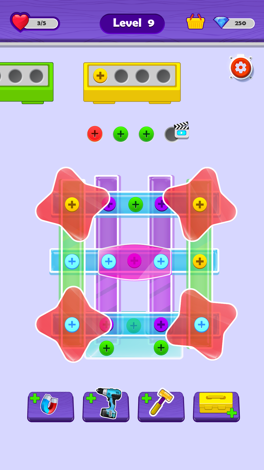 Nuts & Bolts Puzzle Master - Unscrew It Game 3D: Screw Jam 3D & Sort ...