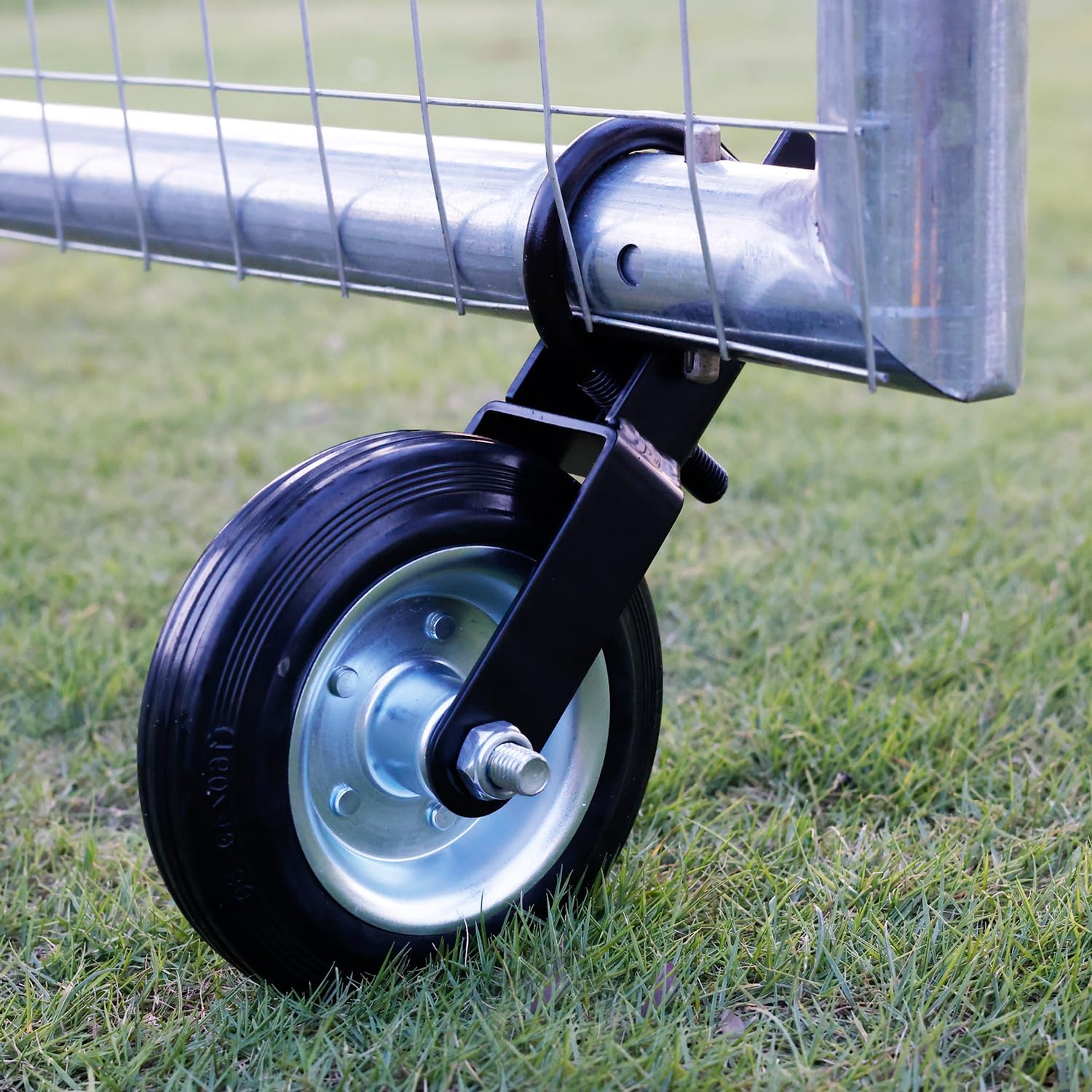 Amazon.com: SANKINS Gate Wheel 8" Rubber Gate Caster Heavy Duty Gate ...