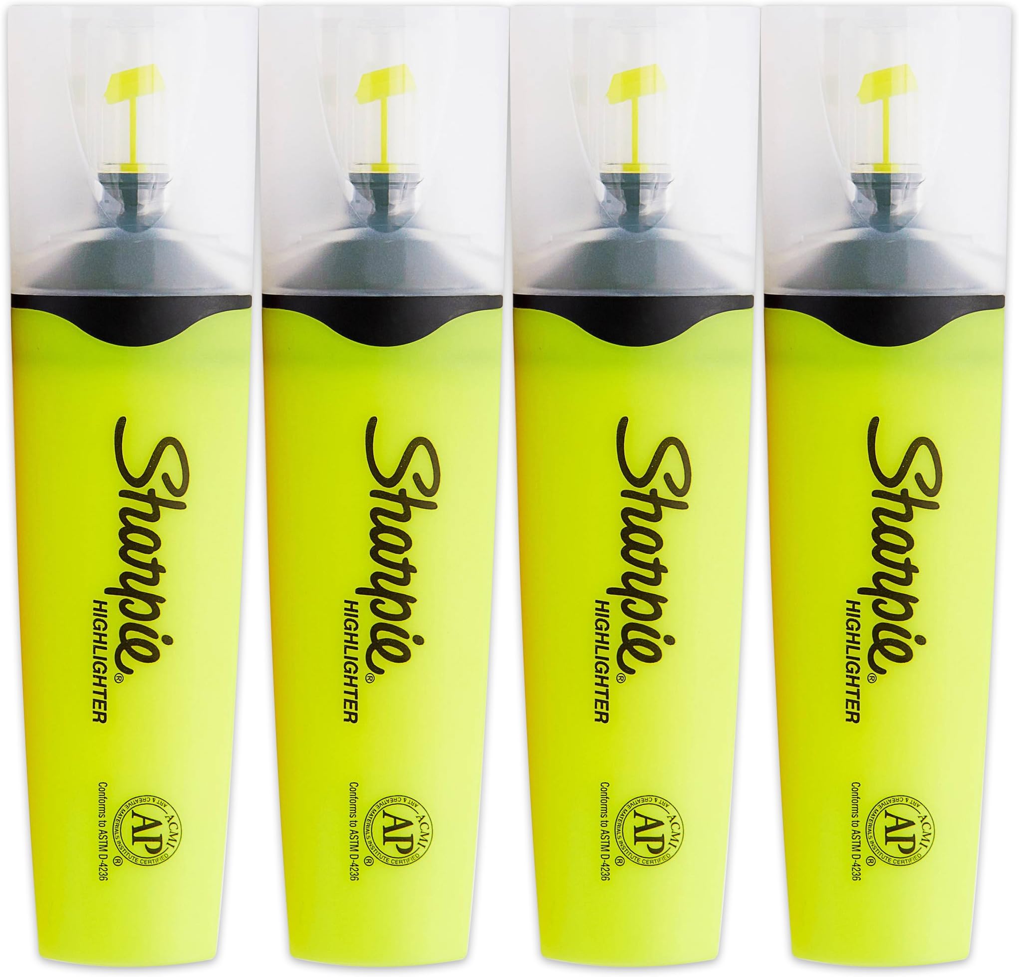 Amazon.com : Pack of 3 Yellow Stabilo Boss Highlighters Fluorescent ...