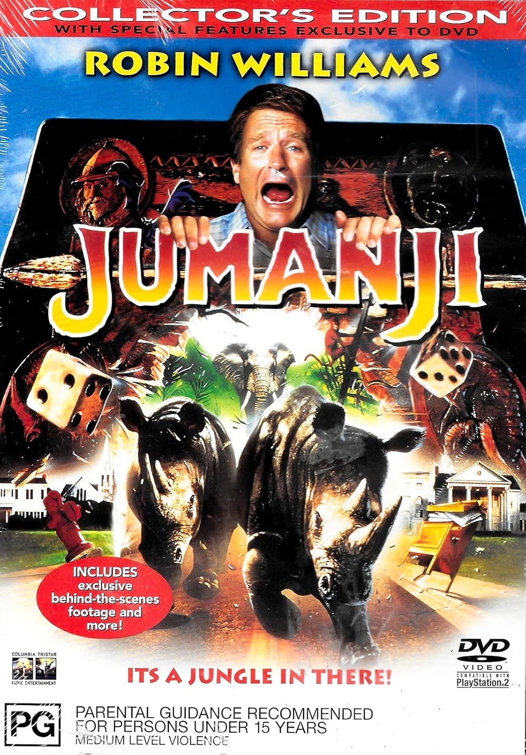 Jumanji - Collectors's Edition : Robin Williams, Joe Johnston: Amazon ...
