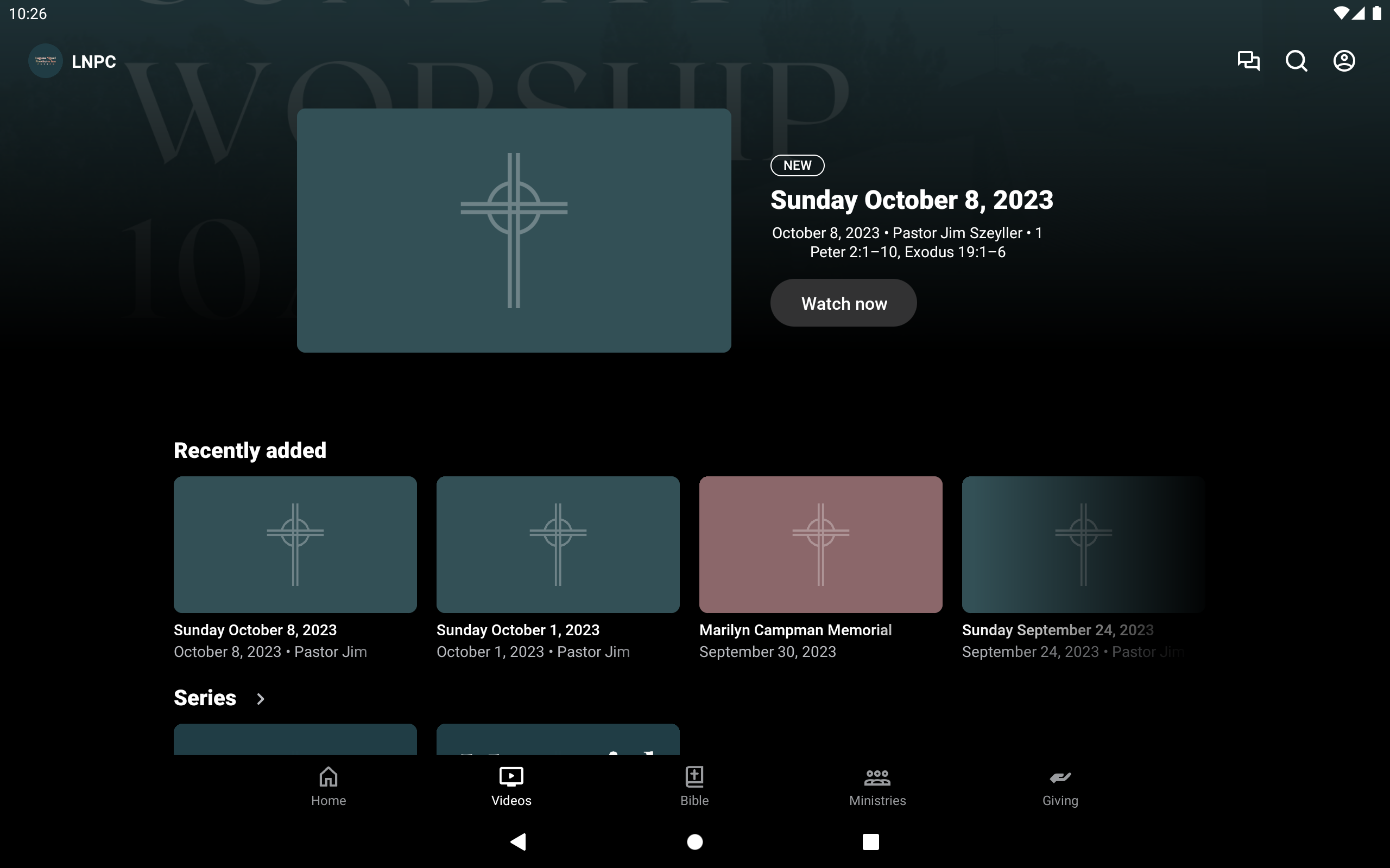 Aplicación LNPC en Amazon Appstore