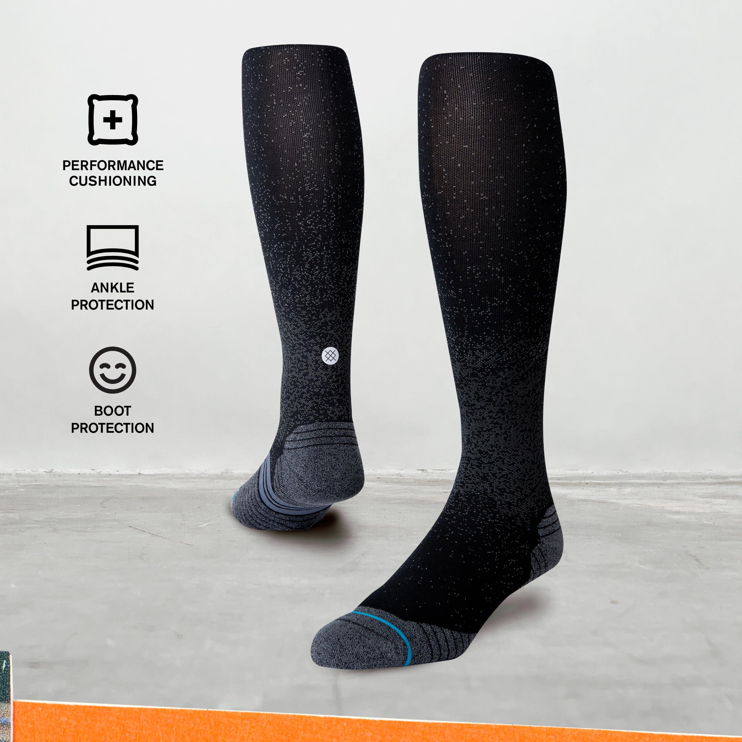 Stance Block 2 Pack Kids OTC Socks