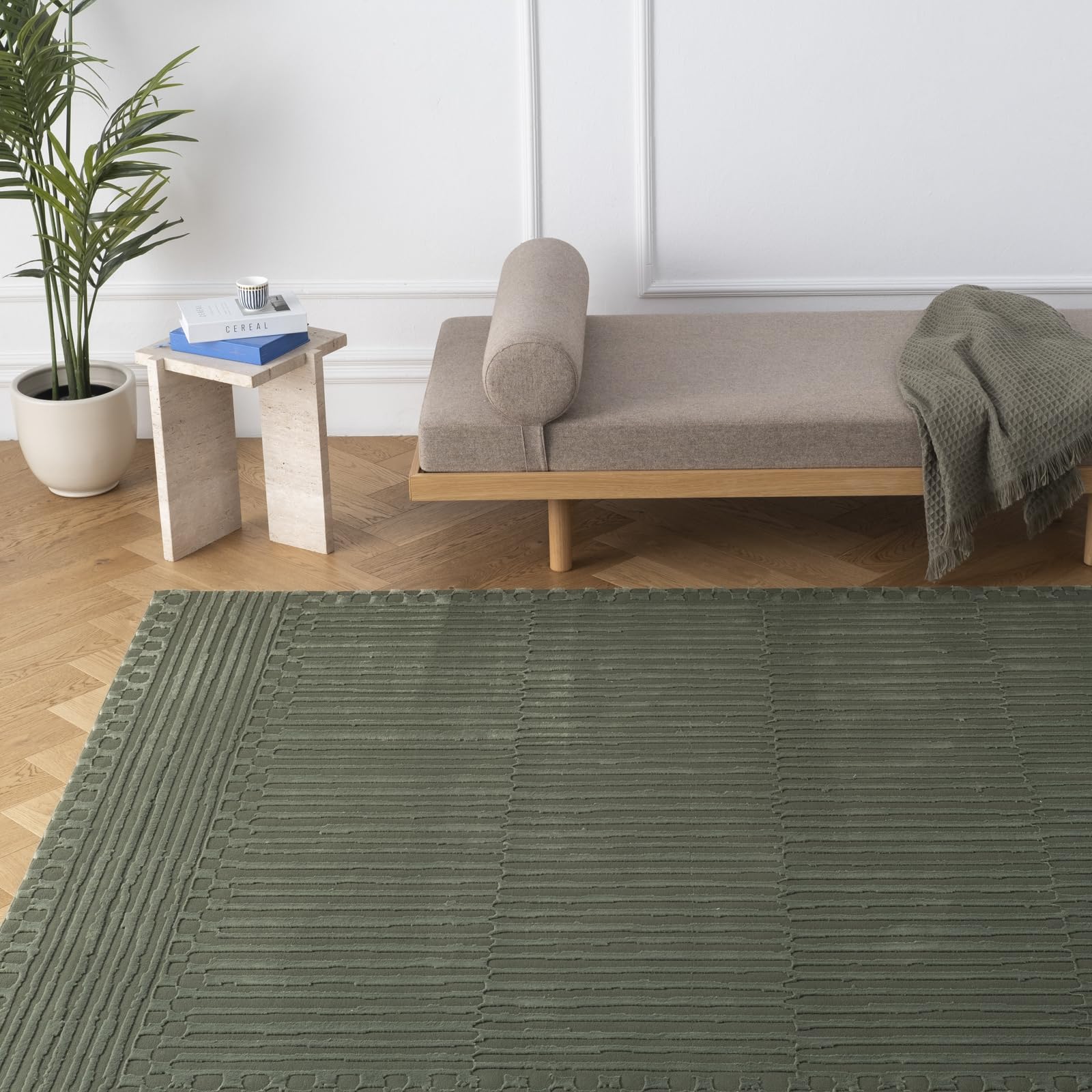Amazon.com: Revival Rugs Soloba 7'10"x10' Washable Area Rug for Living ...