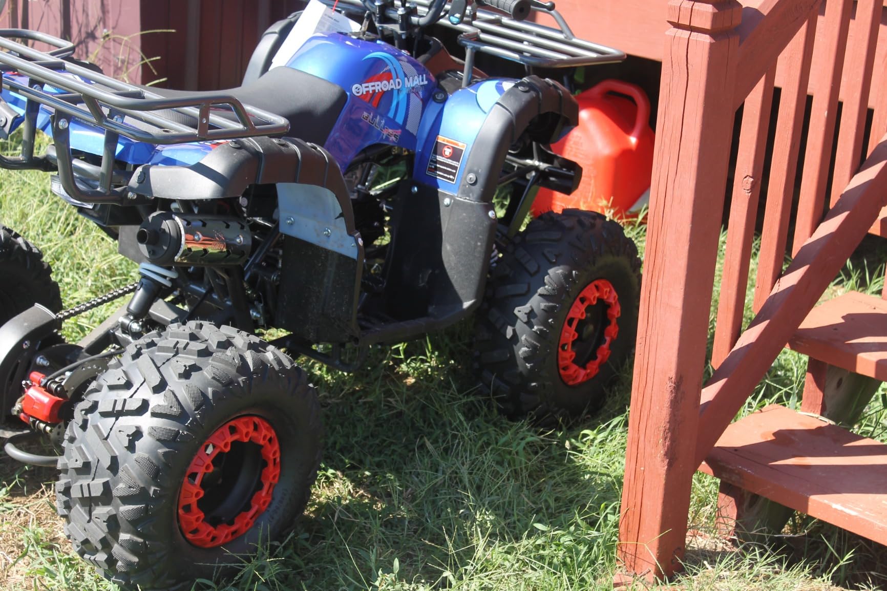 $100/mo - Finance SEANGLES Gas 125cc ATV Quad 4 Wheeler for Adults and ...