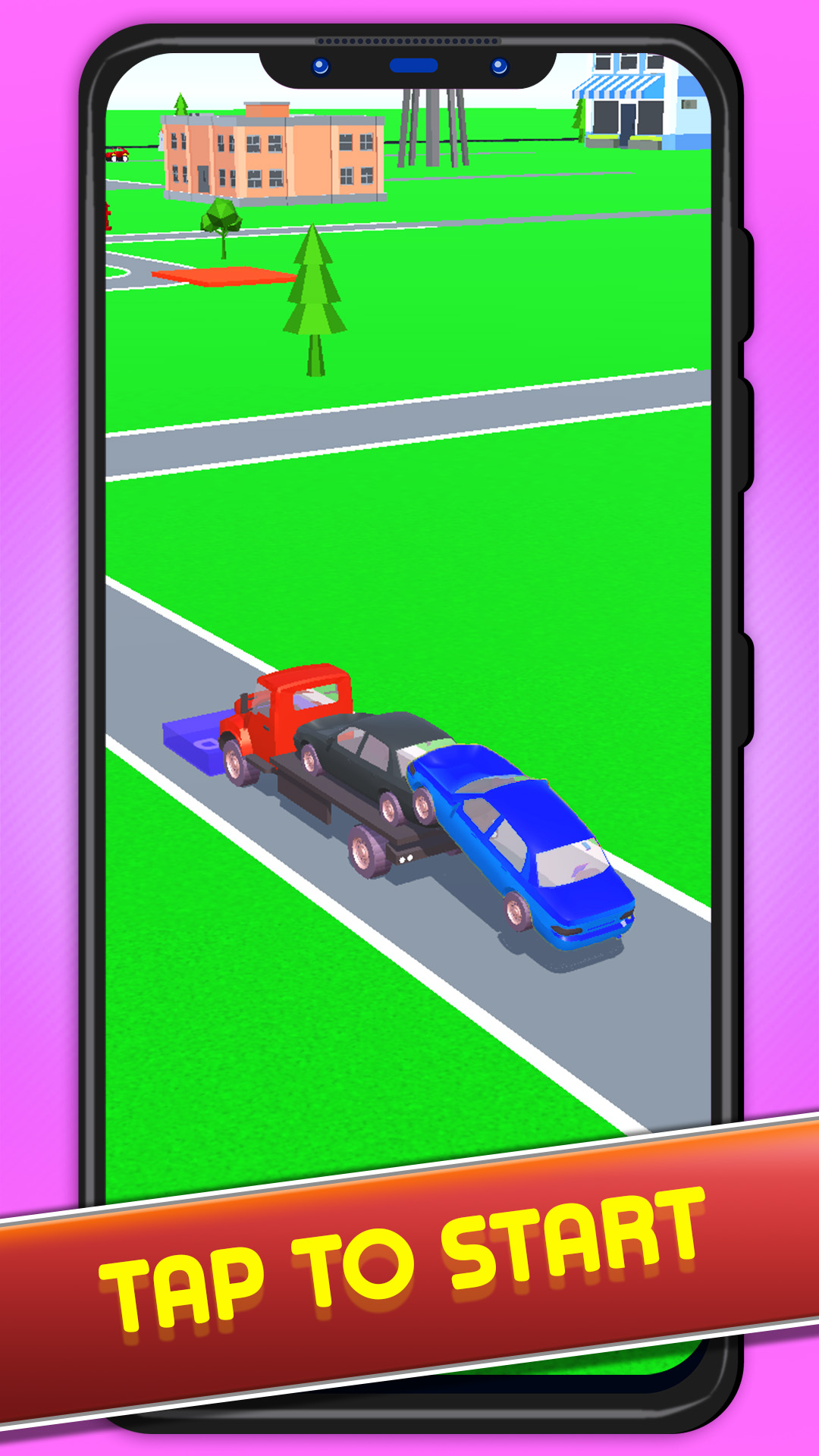 Tow and Go Race! Car Towing Master - Tow No Parking Cars Trail Cargo ...