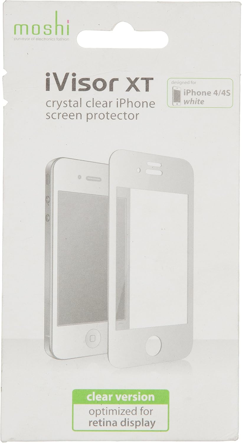 Amazon.com: Moshi iVisor XT Screen Protector Protection for iPhone 4 ...
