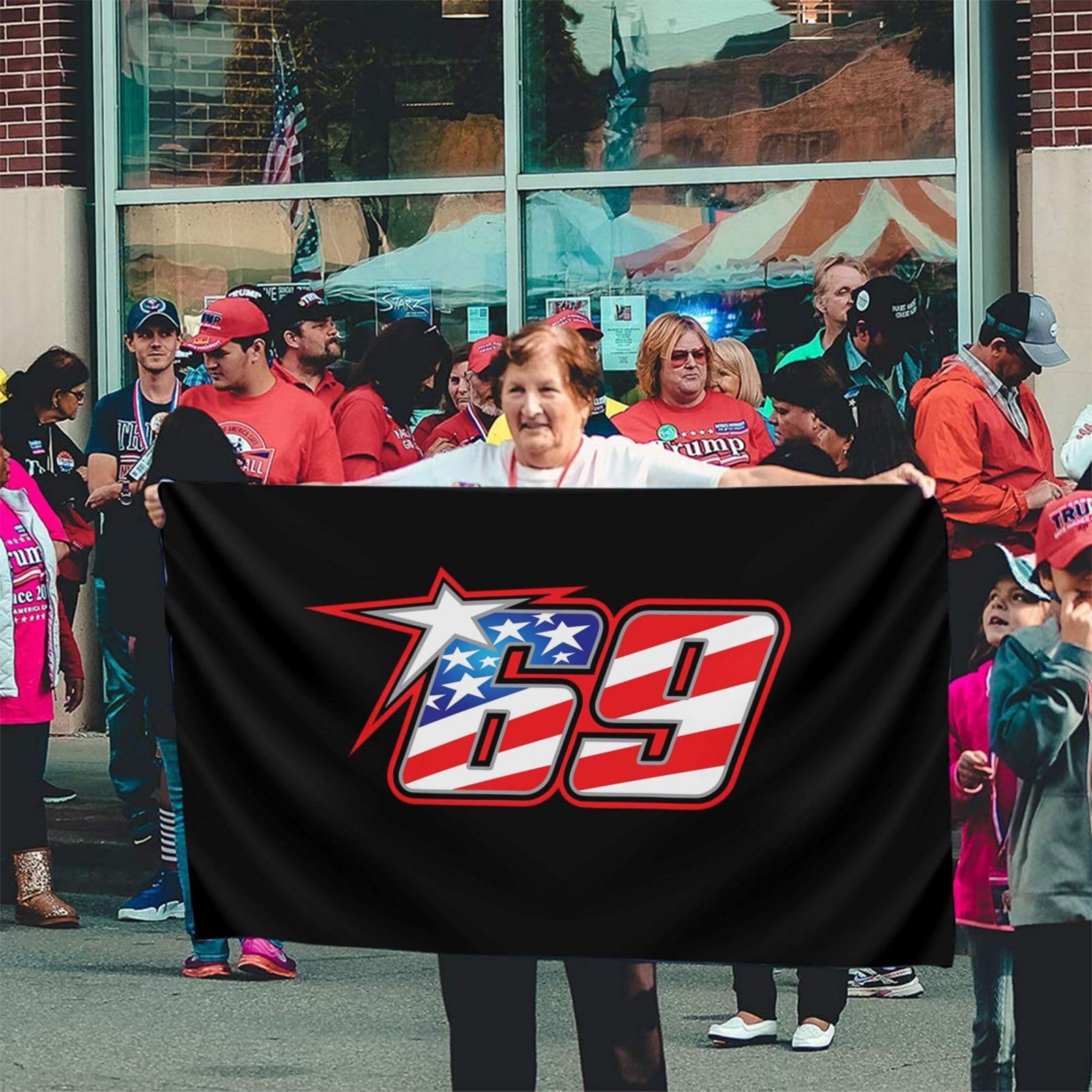 Amazon.com : Nicky Hayden Banner Breeze Flag Outdoor Flags Home Flag ...