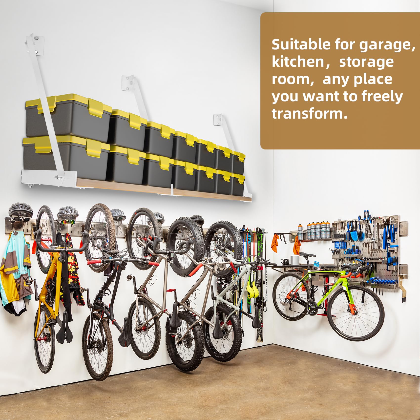 Snapklik.com : 4 Ft Universal Garage Storage KitUniversal Garage ...