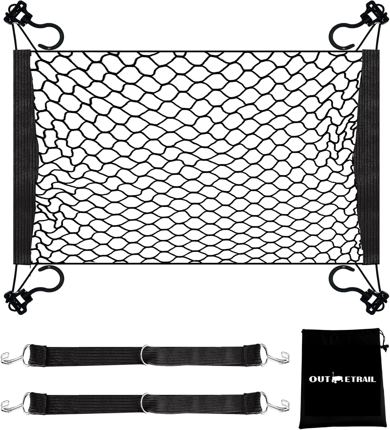 Amazon.com: Cargo Net for Utility Folding Wagon,Cargo Net with Hooks ...