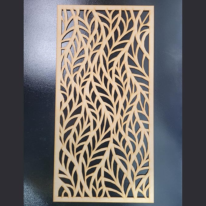 Leaf Wave Trellis Grate Radiator Cabinet wall Decorative Screening ...