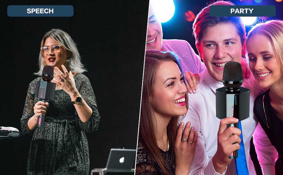 Watch BONAOK G50 PRO Karaoke Microphone on Amazon Live