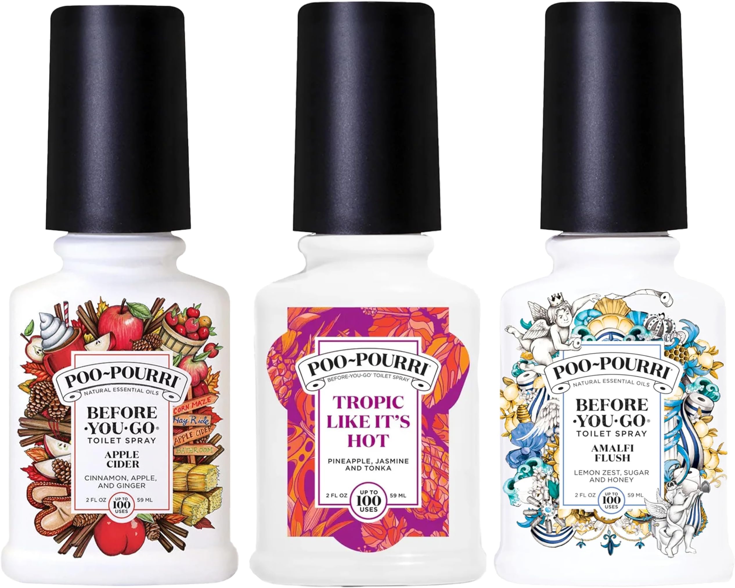 Amazon.com: Poo-Pourri Royal Flush Before You Go Toilet Spray 1.4 Ounce ...