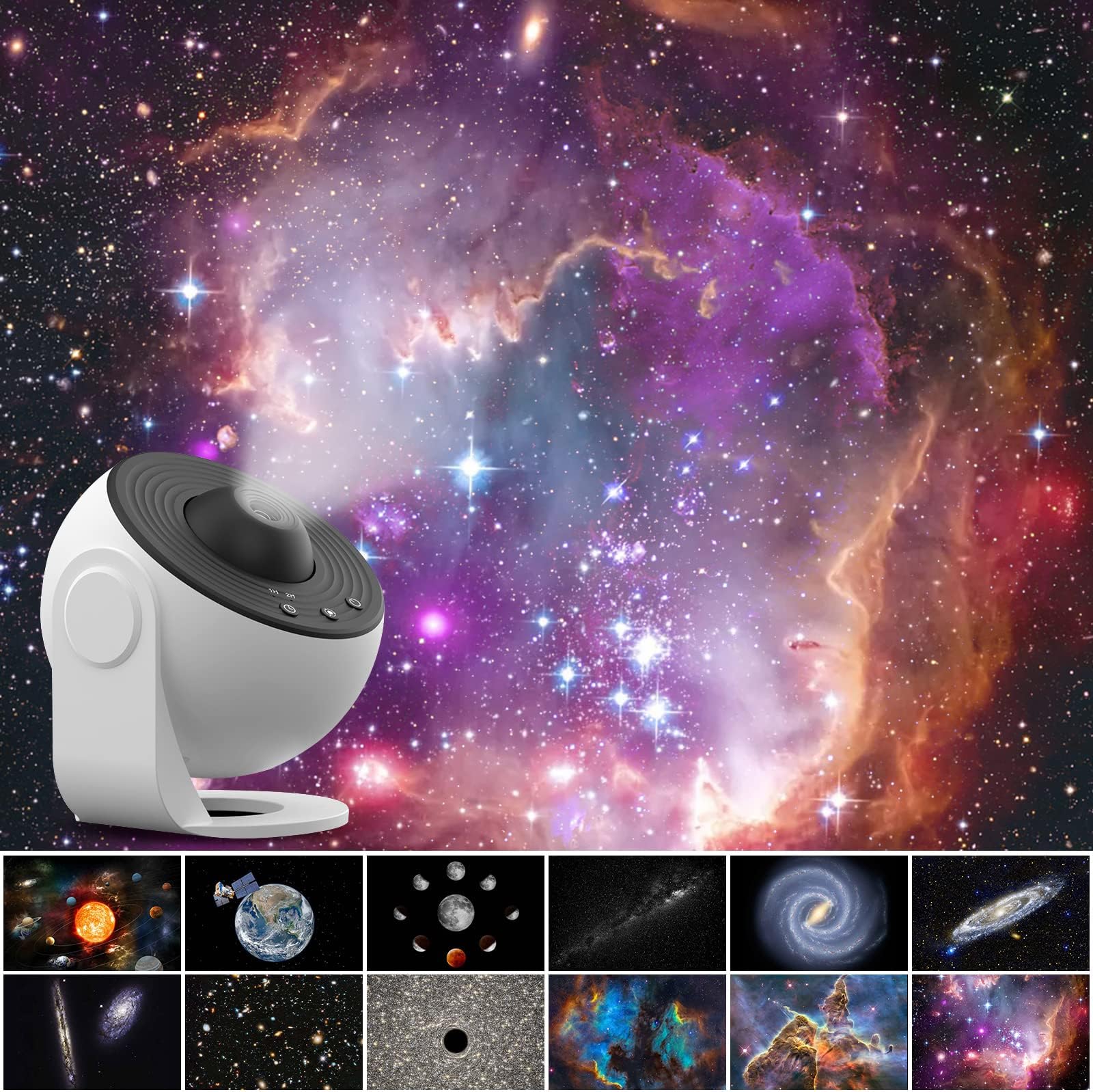 Amazon.com: Galaxy Projector, 13 in 1 Planetarium Star Projector for ...