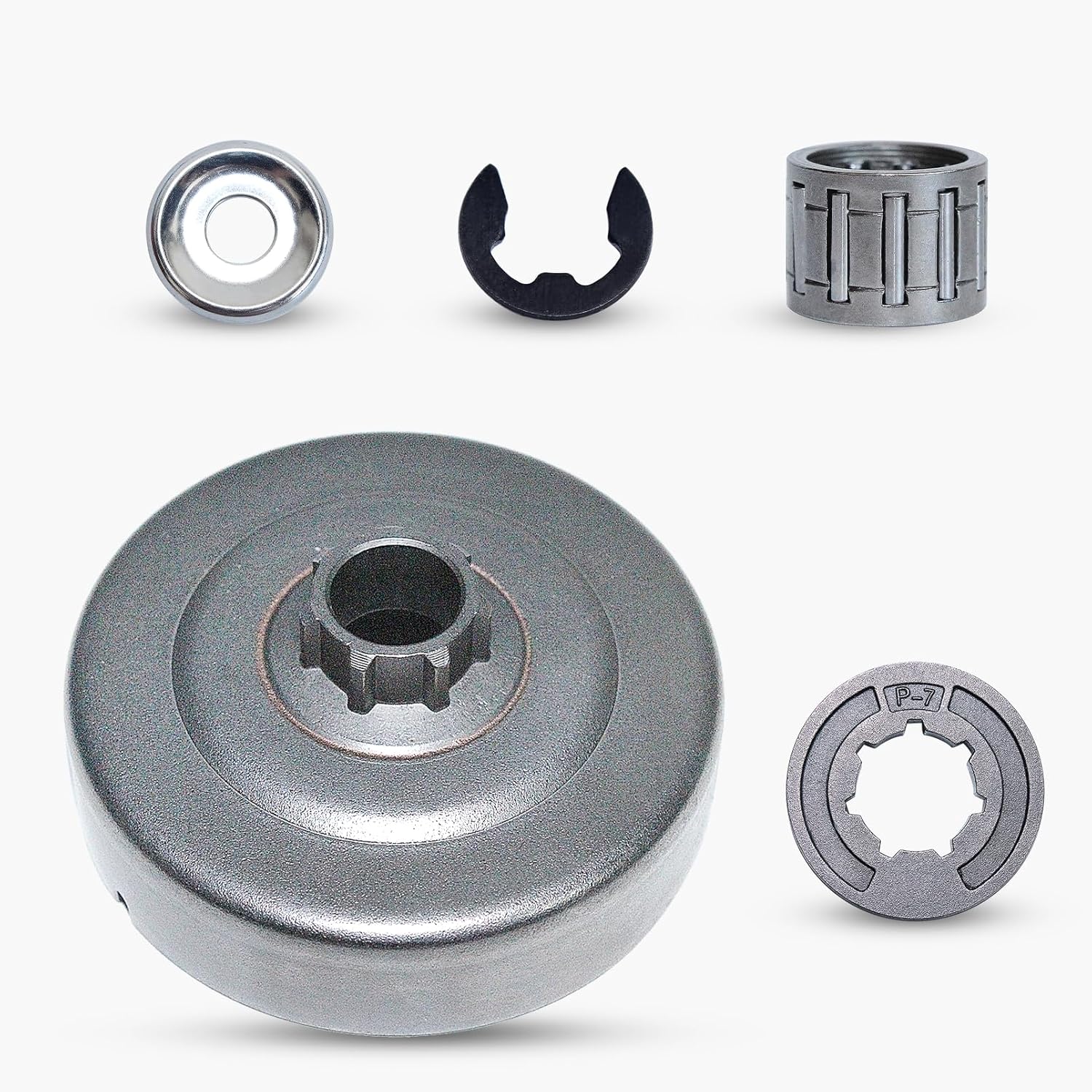 Amazon.com: Clutch Drum P7 Sprocket Rim Needle Bearing Washer Kit for ...