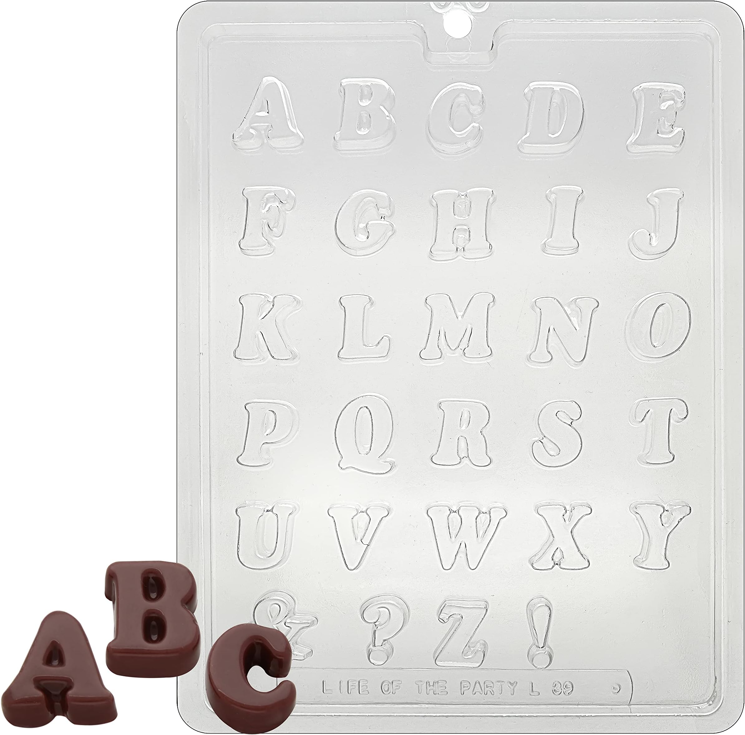 Amazon.com: Greek Letters Chocolate Molds With Copyrighted Candy Making ...