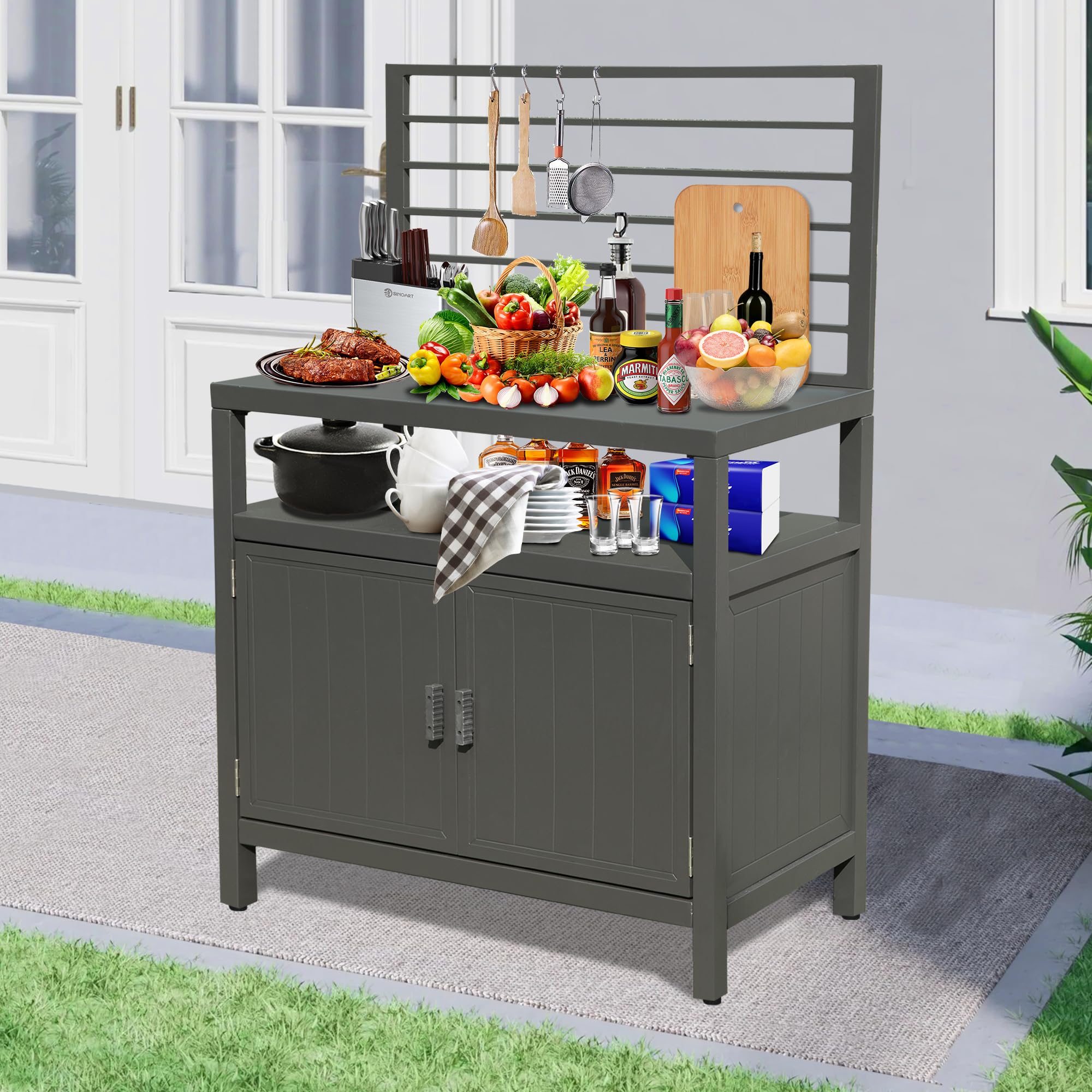 Modular Outdoor Kitchen Prep Space