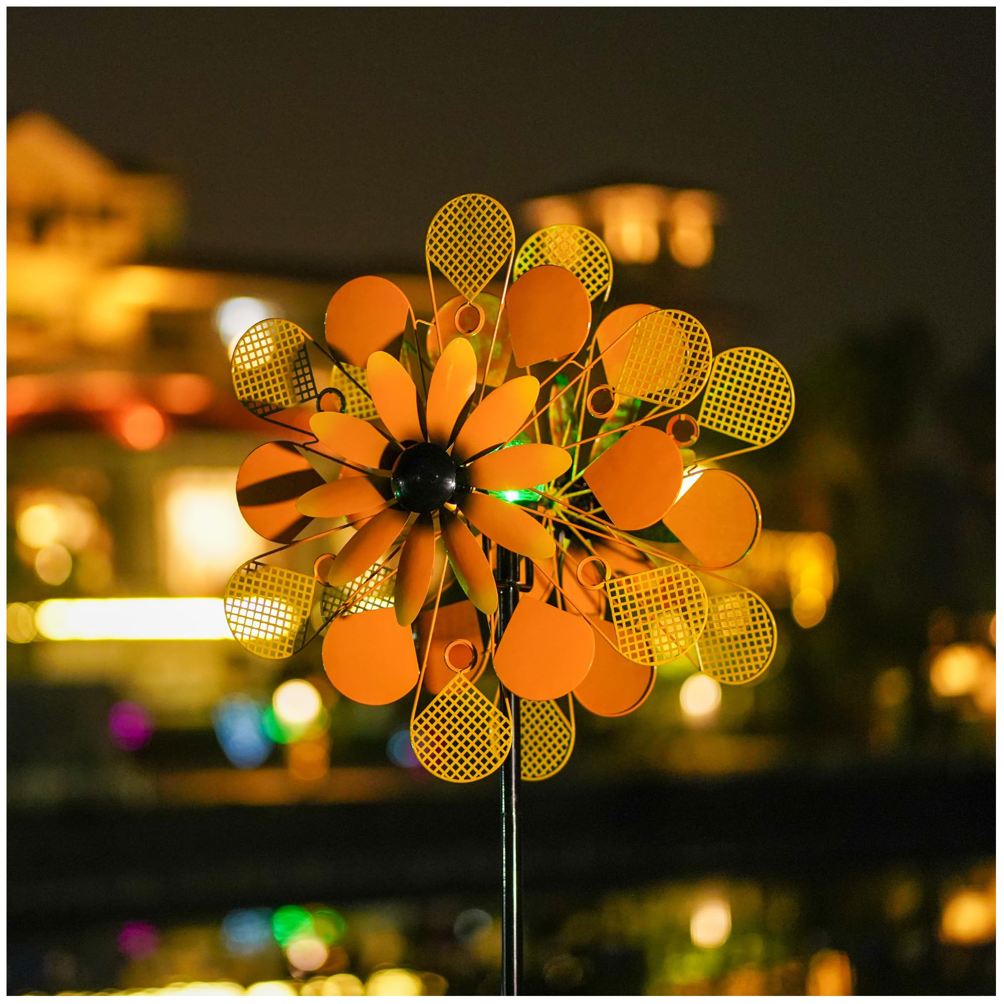 Solar Wind Spinners Outdoor - Large Metal Wind Sculptures & Spinners ...