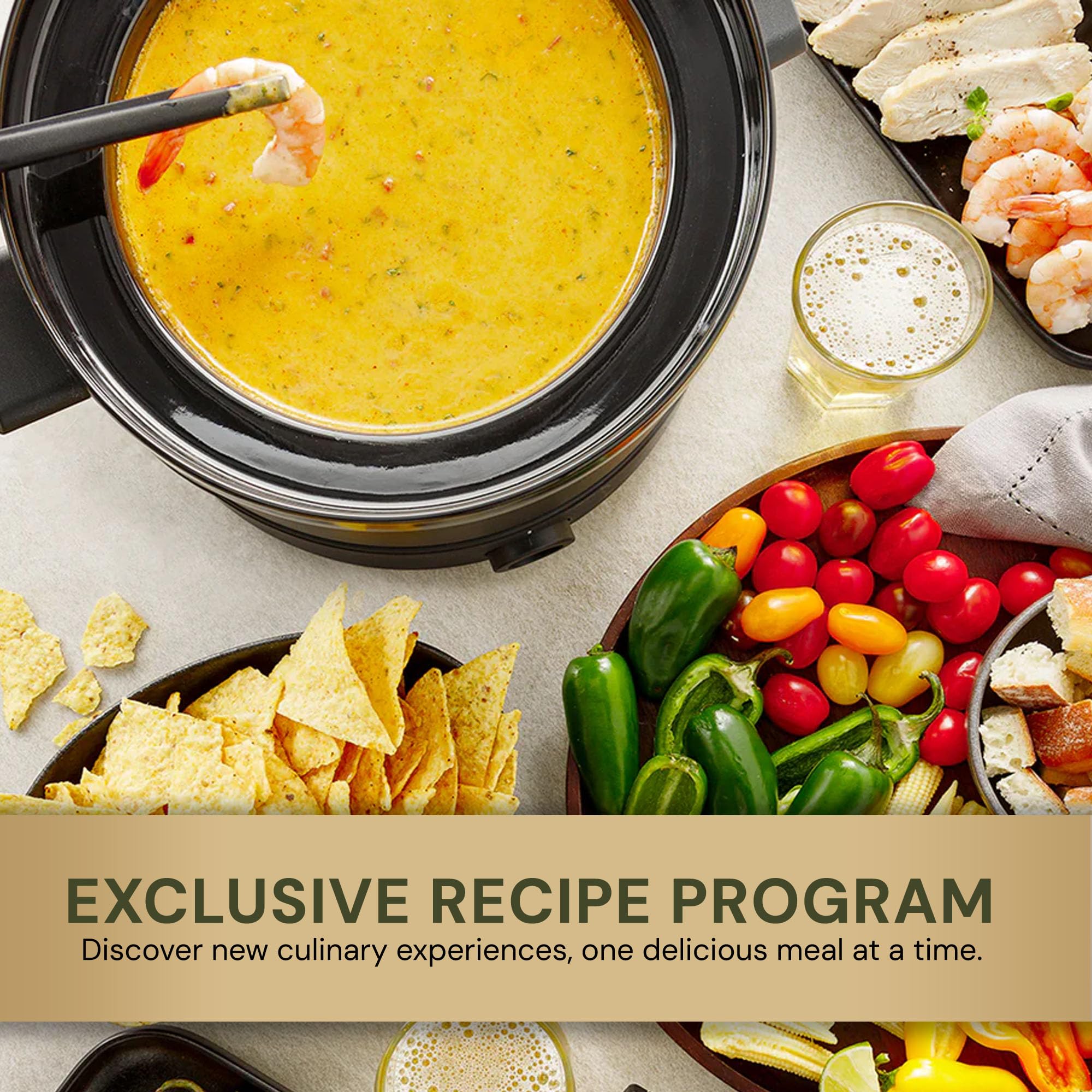 Snapklik.com : Evolution Electric Fondue Set, By Fondussimo Made For ...