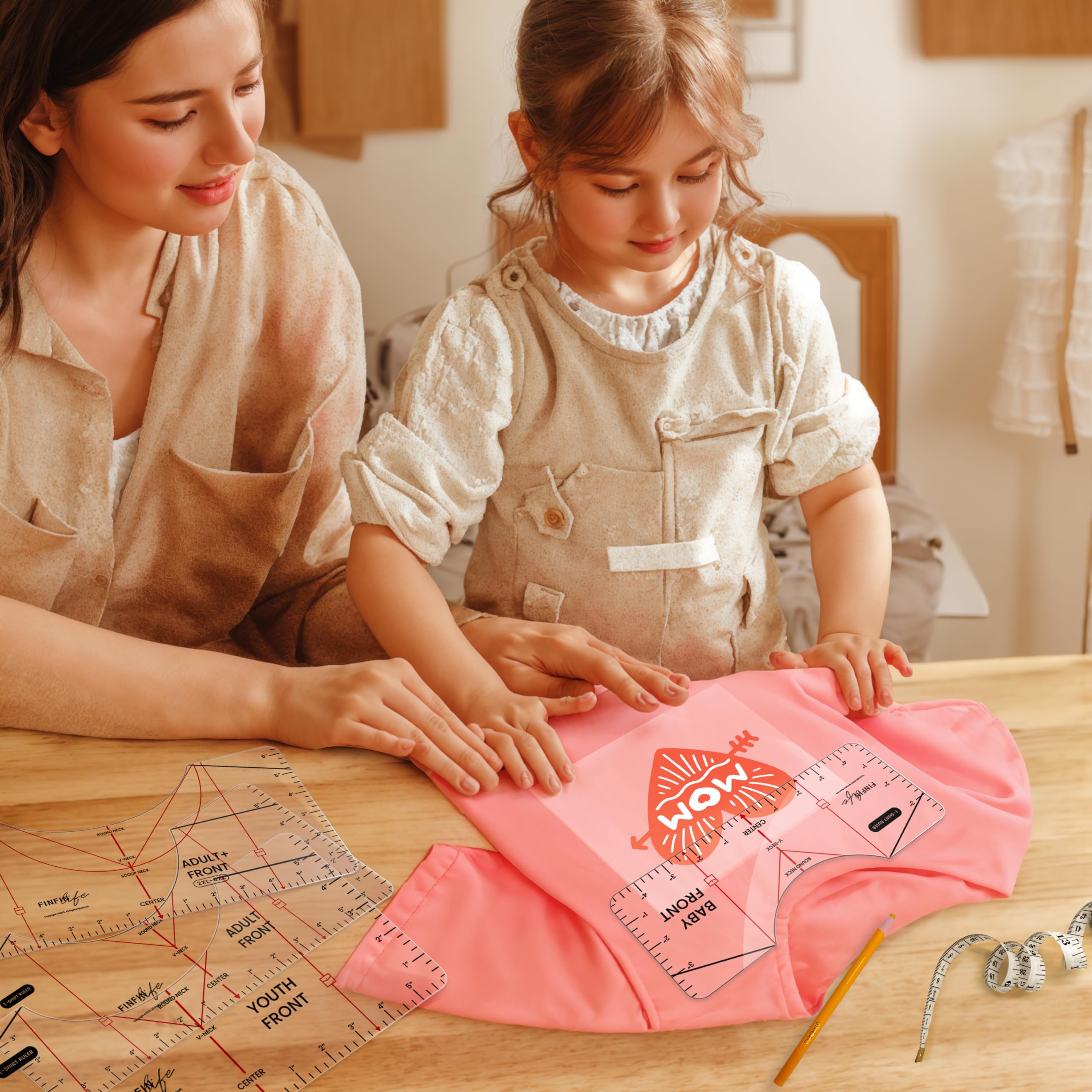 Cricut Tools Tshirt Ruler Guide For Vinyl Alignment, T Shirt Rulers To ...