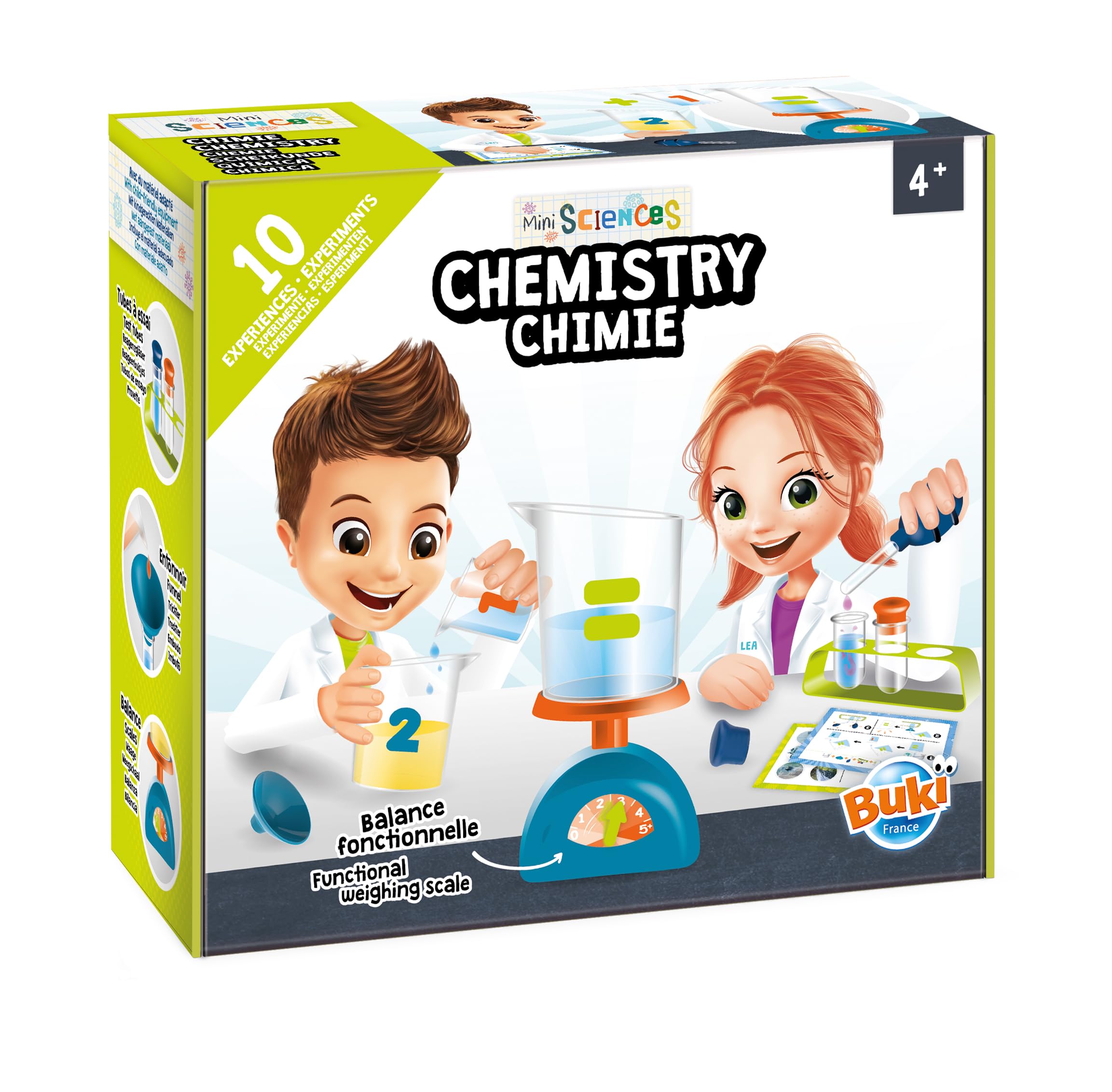 Buki - 9002 - Mini sciences - chimie : Amazon.fr: Jeux et Jouets