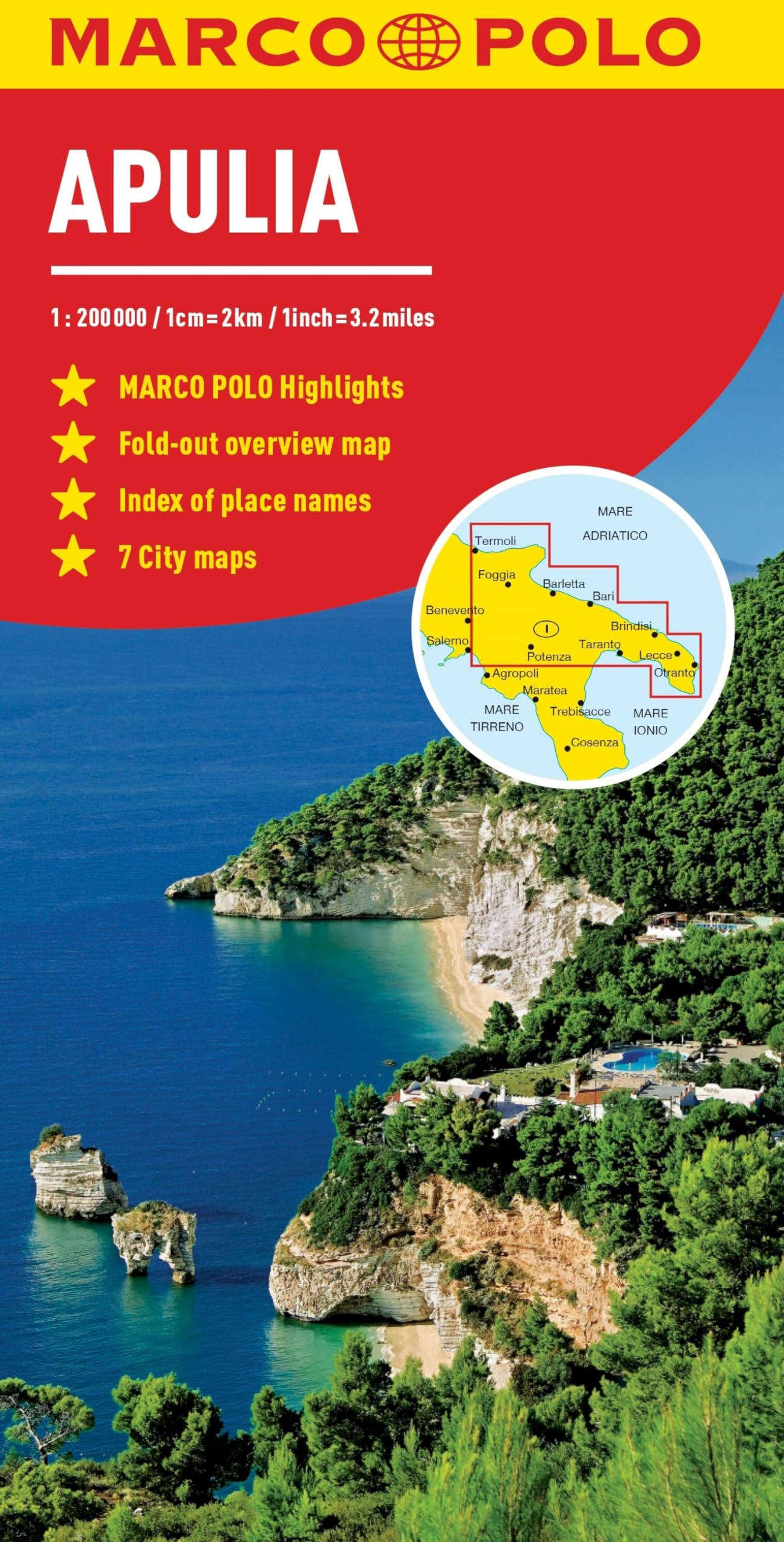 Apulia Marco Polo Map (Marco Polo Maps): Marco Polo Travel Publishing ...