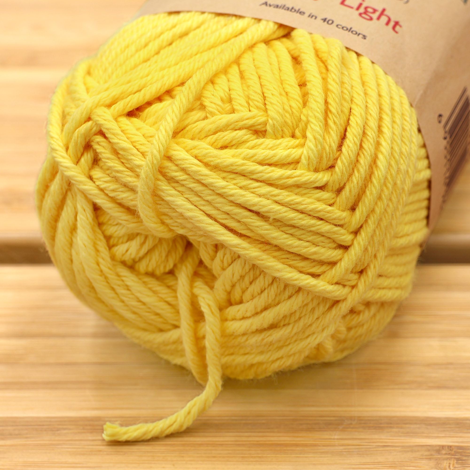 Snapklik.com : JubileeYarn Dainty Light Yarn - Worsted Weight Cotton ...