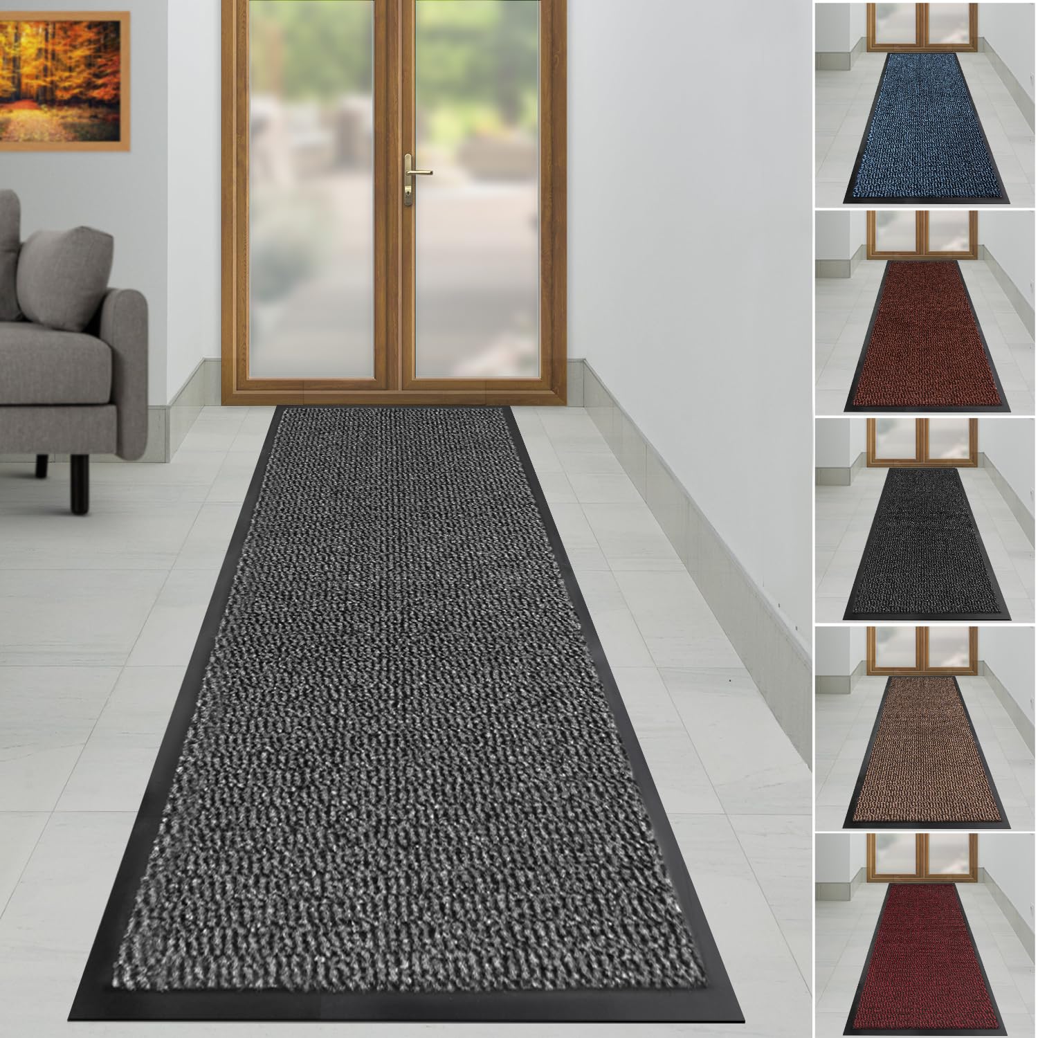 FB FunkyBuys Dirt Trapper Door Mats Indoor & Outdoor Heavy Duty Mat ...