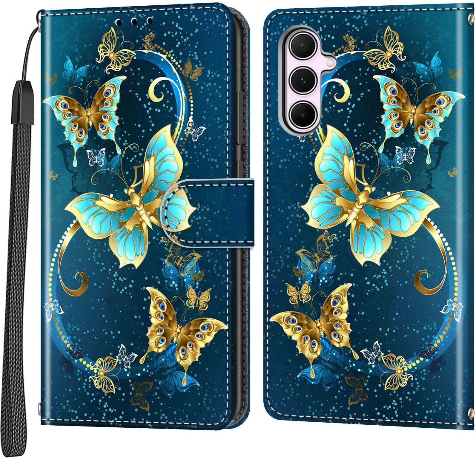 Wallet Case for Samsung Galaxy A55 5G, Shockproof Flip Case with ...