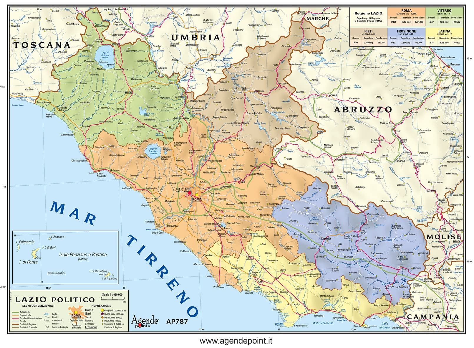 Rappresentativa Regionale Allievi Lazio Map