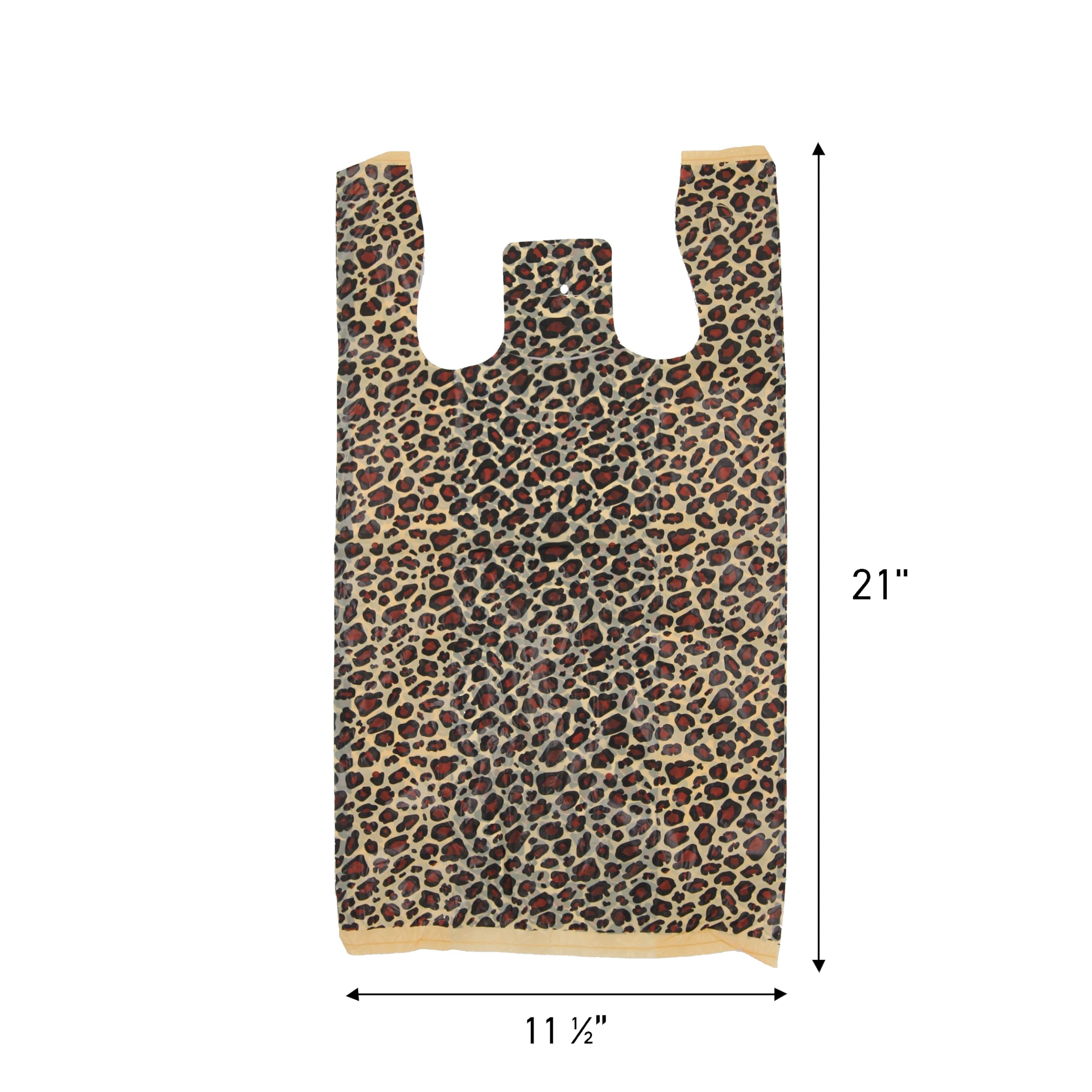 Snapklik.com : SSWBasics Durable Medium Leopard Print Plastic T-Shirt ...