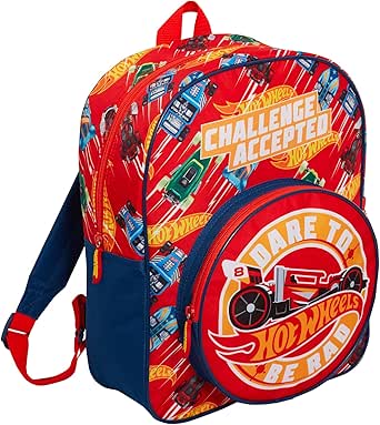 Hot Wheels Backpack for Kids Large Cars School Travel Sports Bag with ...