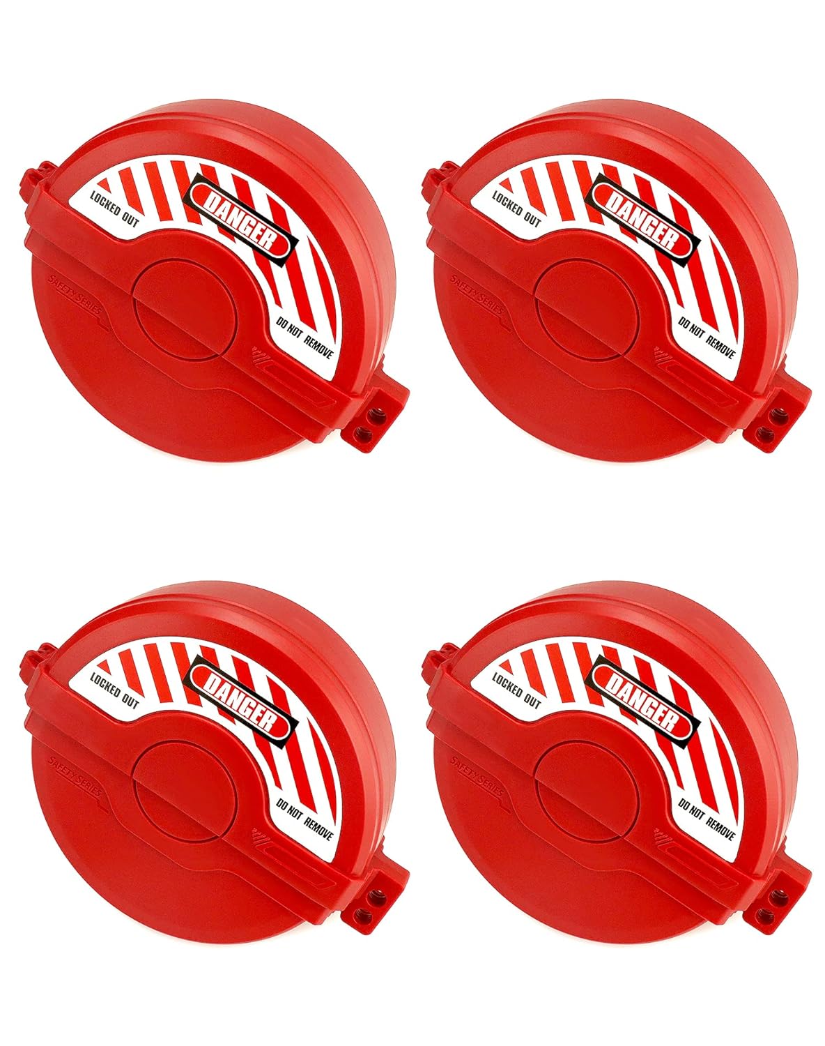 QWORK Gate Valve Lockout, Water Spigot Lock, Outdoor Faucet Locks, Gas ...