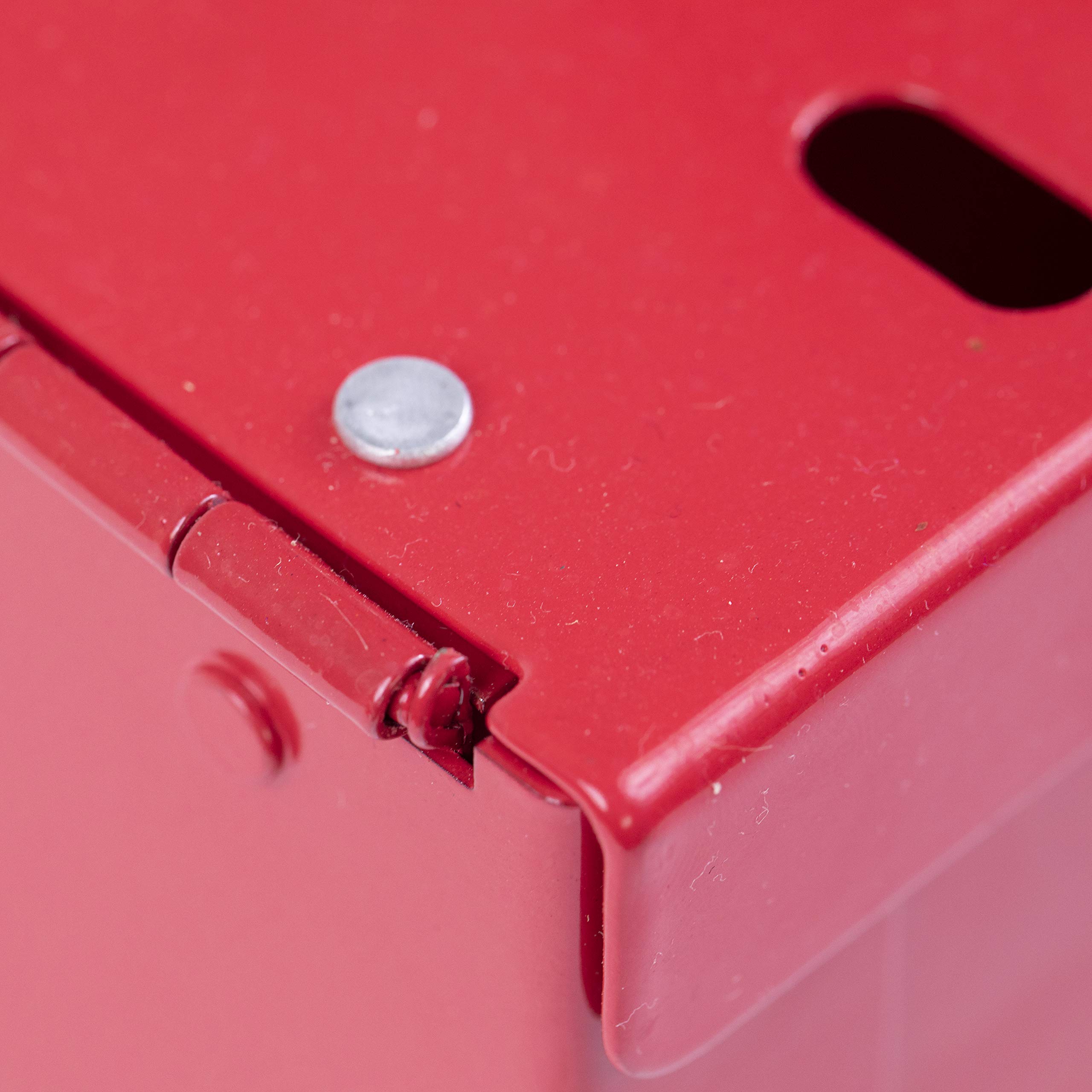 TRADESAFE Lockout Tagout Lock Box, 18-Gauge Steel Powder Coated Group ...