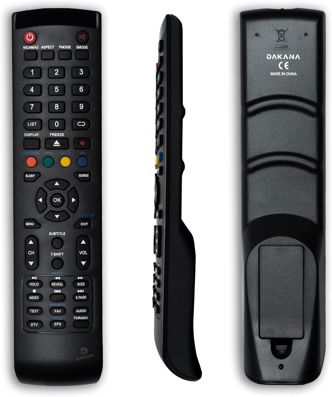 Dakana Ersatz Fernbedienung für DYON Enter 32 Pro-X 39 Pro-X 40 Pro X ...