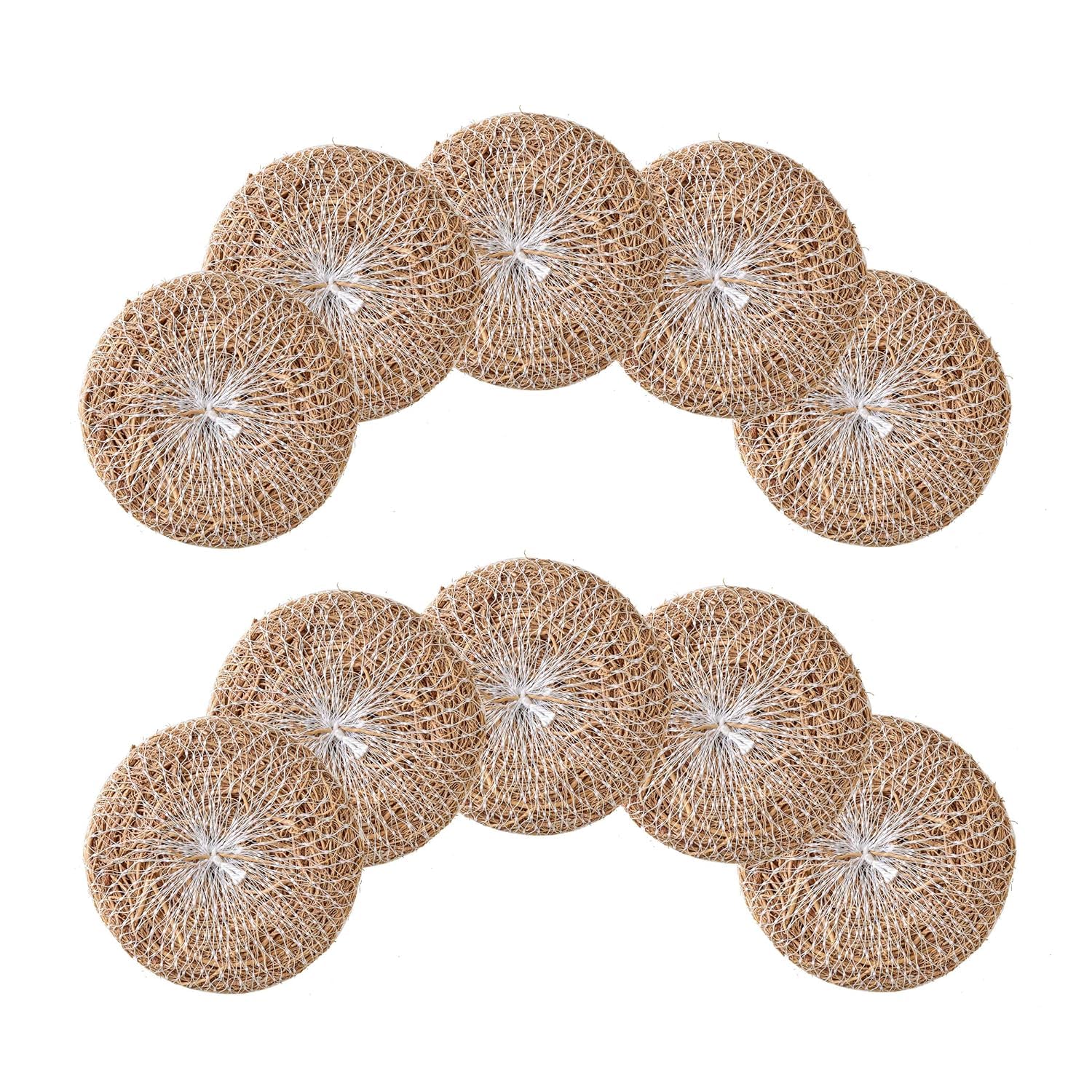 Buy Orgo Dream Ramacham Vetiver root bath scrubber - Pack Of 10 Online ...