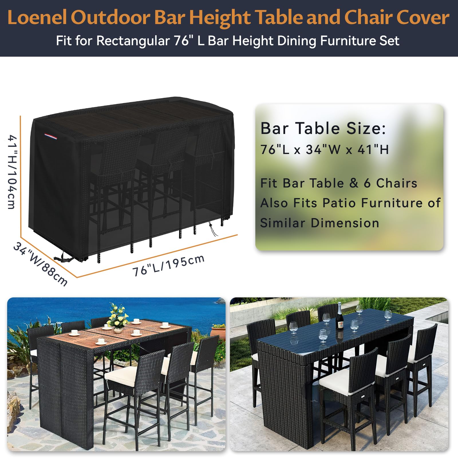Outdoor Bar Covers For Chairs Outdoor – Patio Bar Covers | Custom