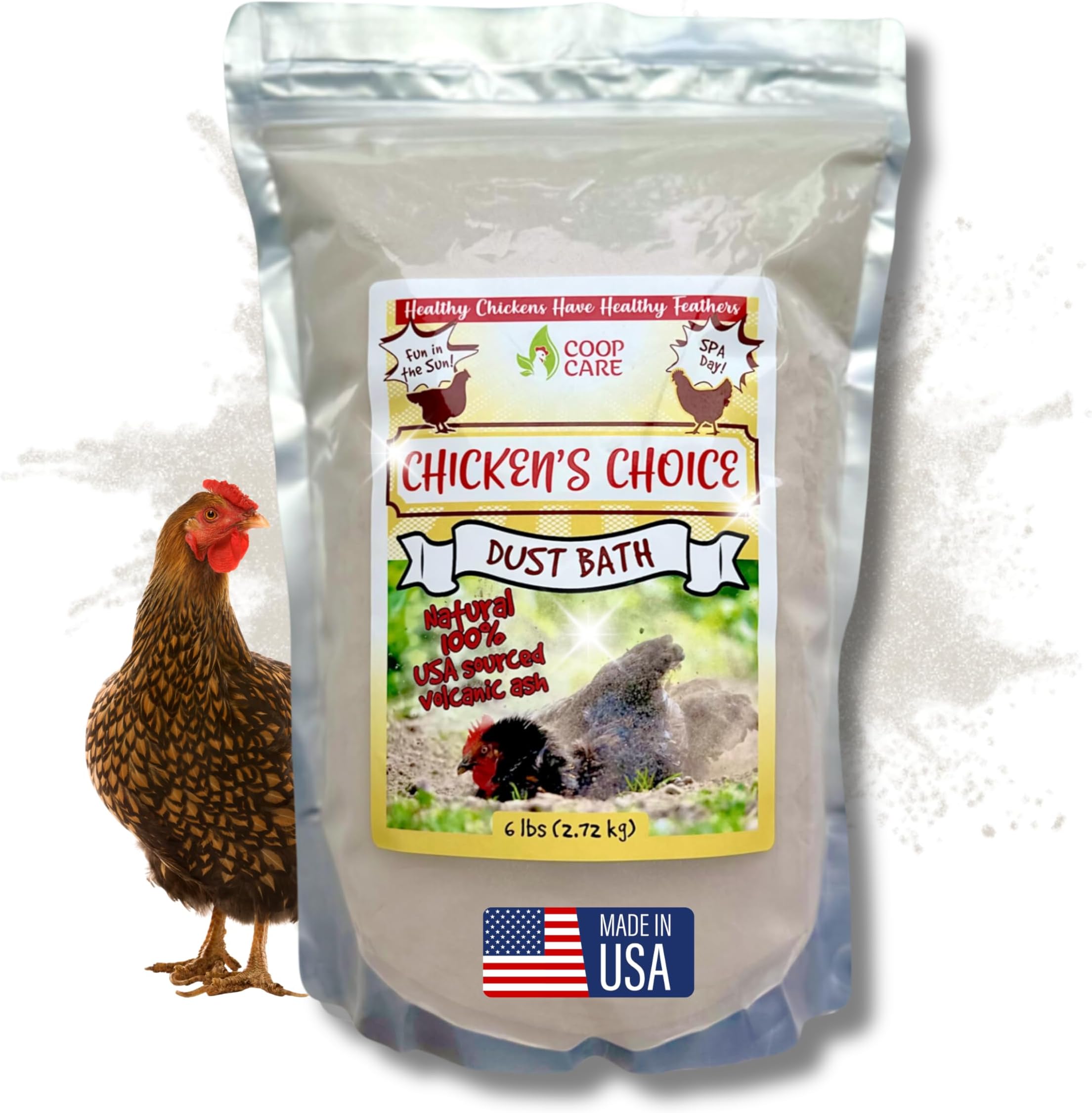 Amazon.com : Solution4Patio Large Round Heavy Duty Chicken Dust Bath ...